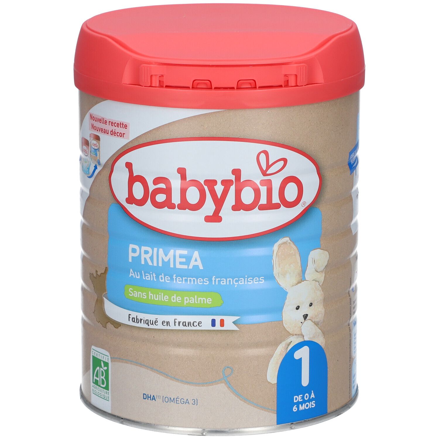 BABYBIO Priméa Lait en poudre premier âge pour nourisson 1 de 0 à 6 ...