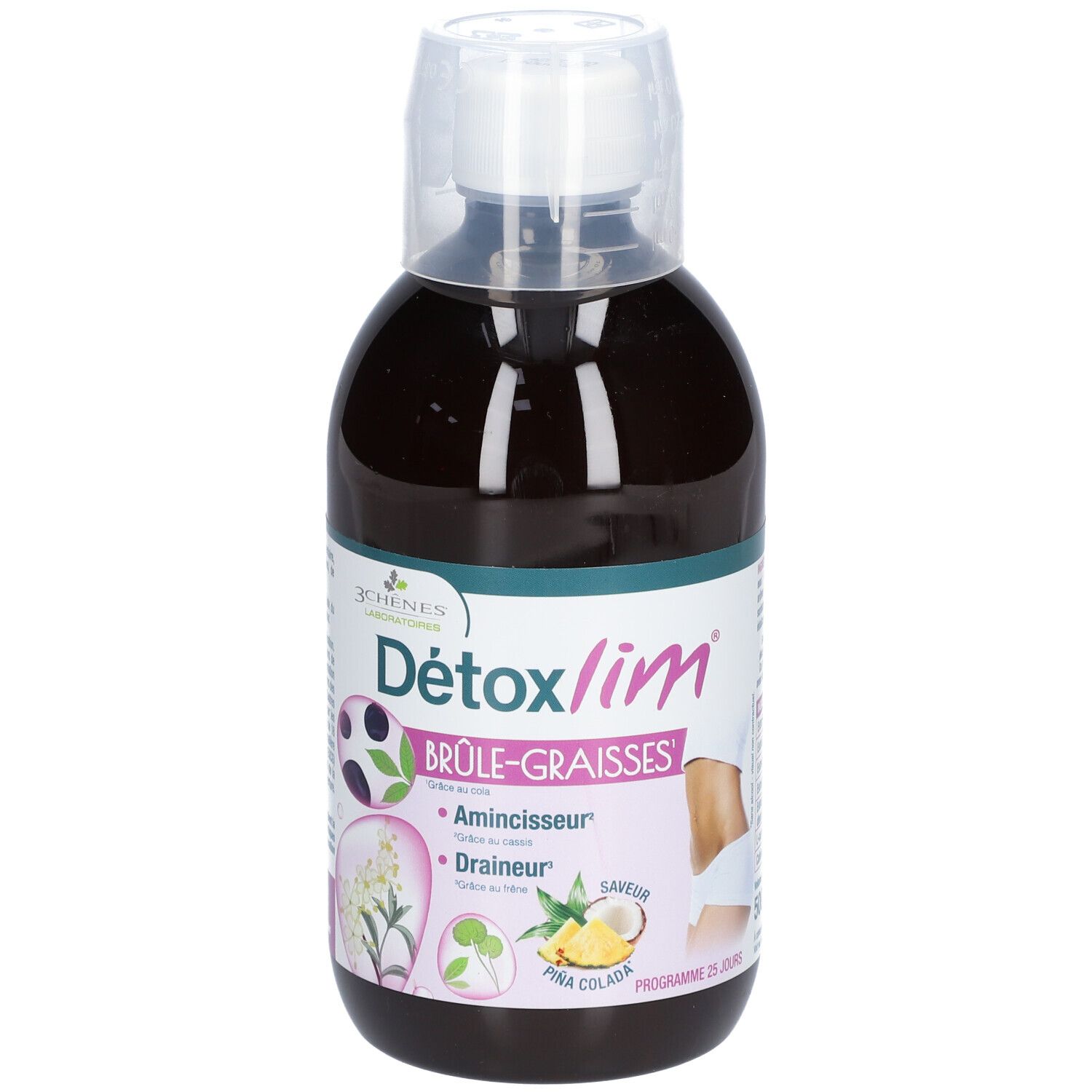 LES 3 CHÊNES Détoxlim® Brûle-graisses 500 ml - Redcare Pharmacie