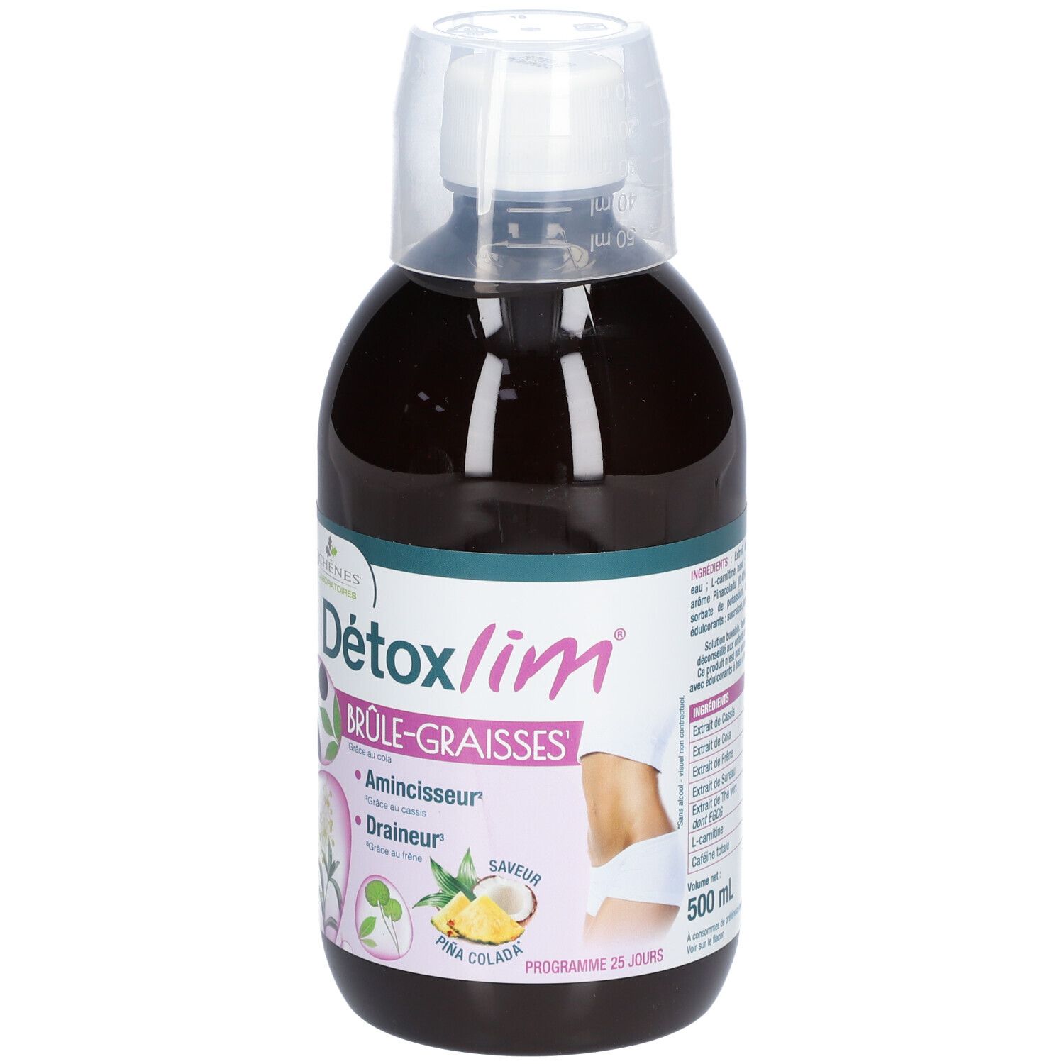 LES 3 CHÊNES Détoxlim® Brûle-graisses 500 ml - Redcare Pharmacie