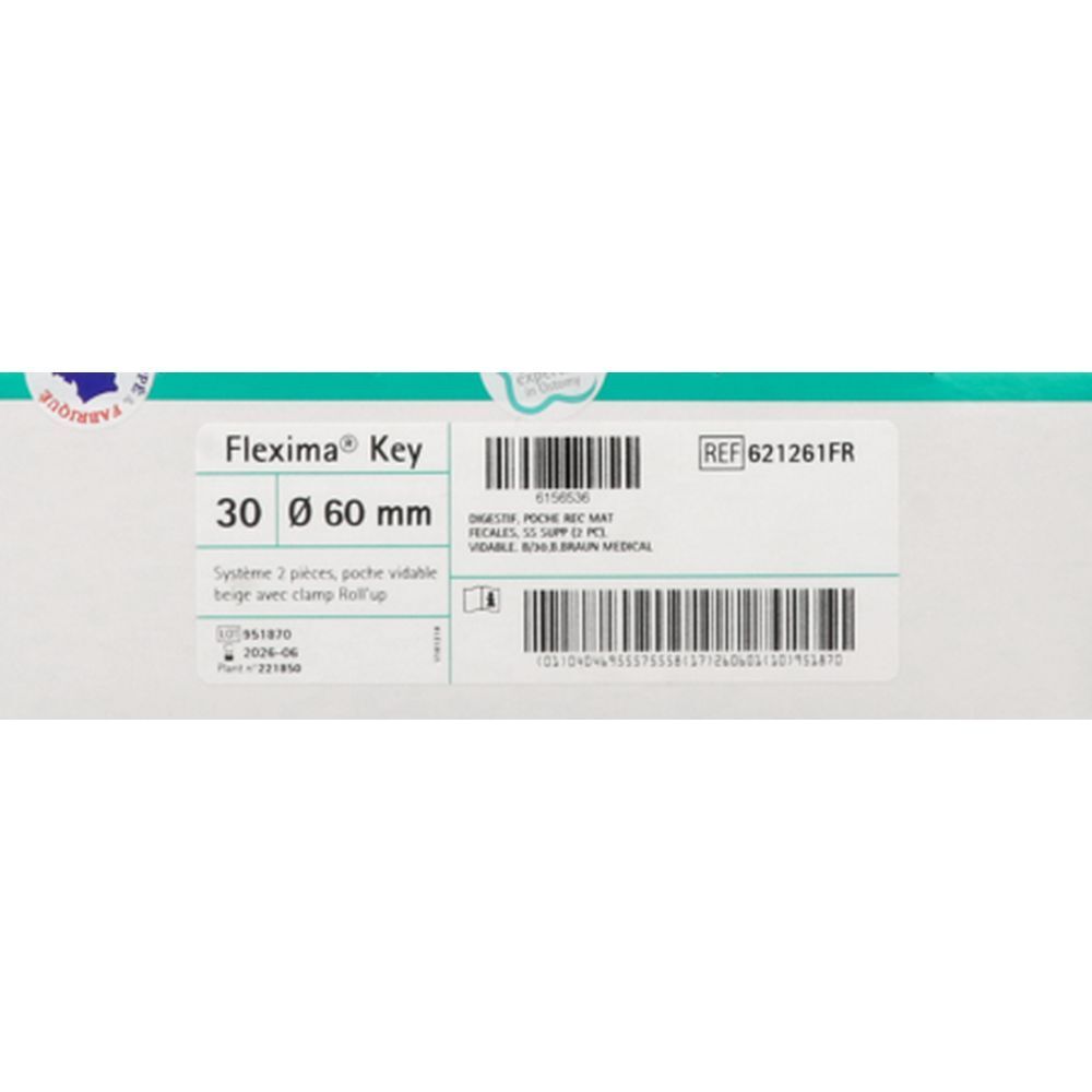 FLEXIMA KEY ROLL'UP - Poche vidable, système 2 pièces à couplage ...