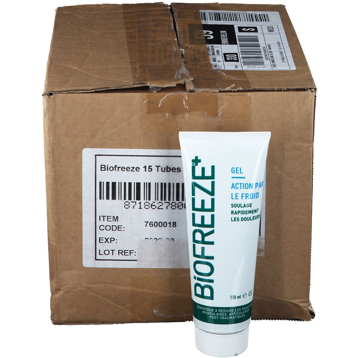 BIOFREEZE Gel Froid 110 g - Redcare Pharmacie