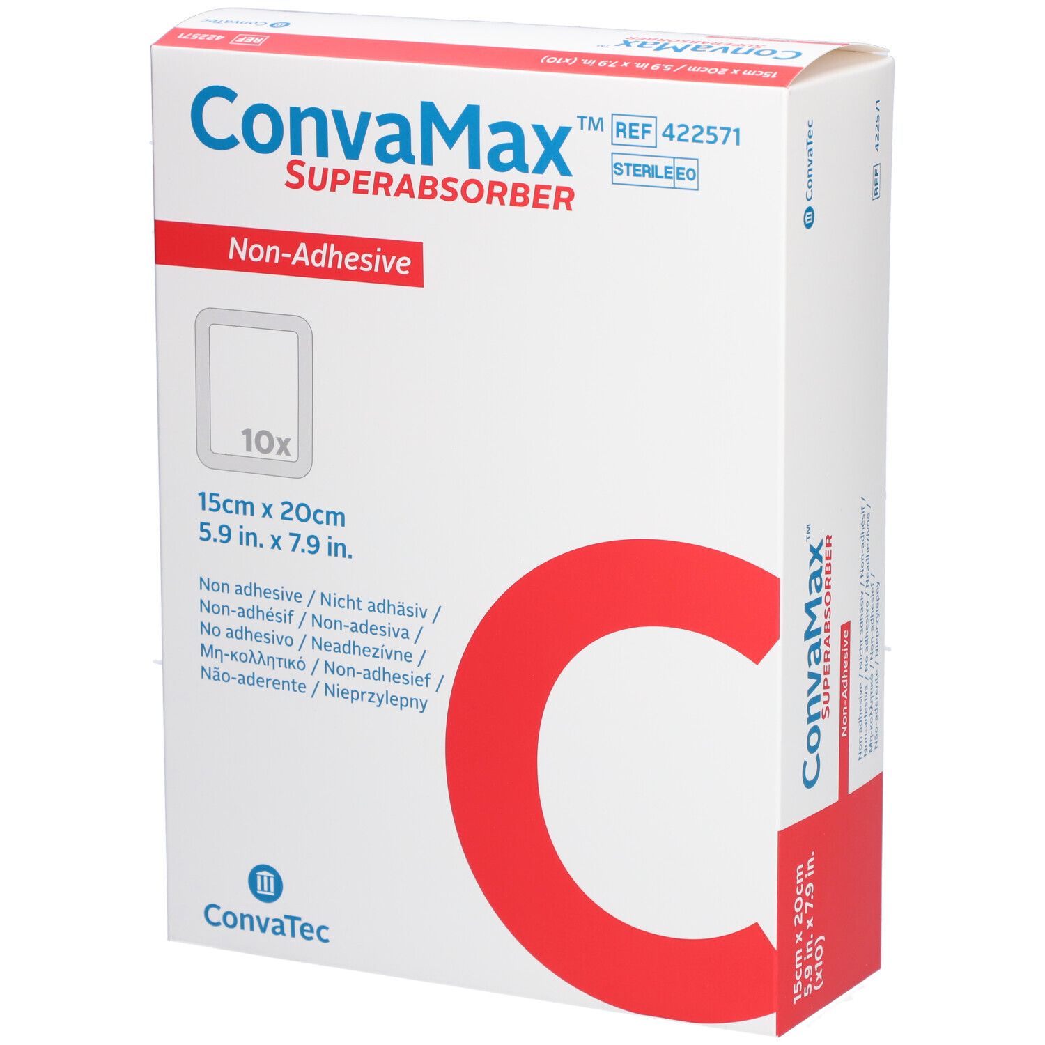 CONVAMAX Superabsorber Non-Adhesive - Pansement hydrocellulaire ...