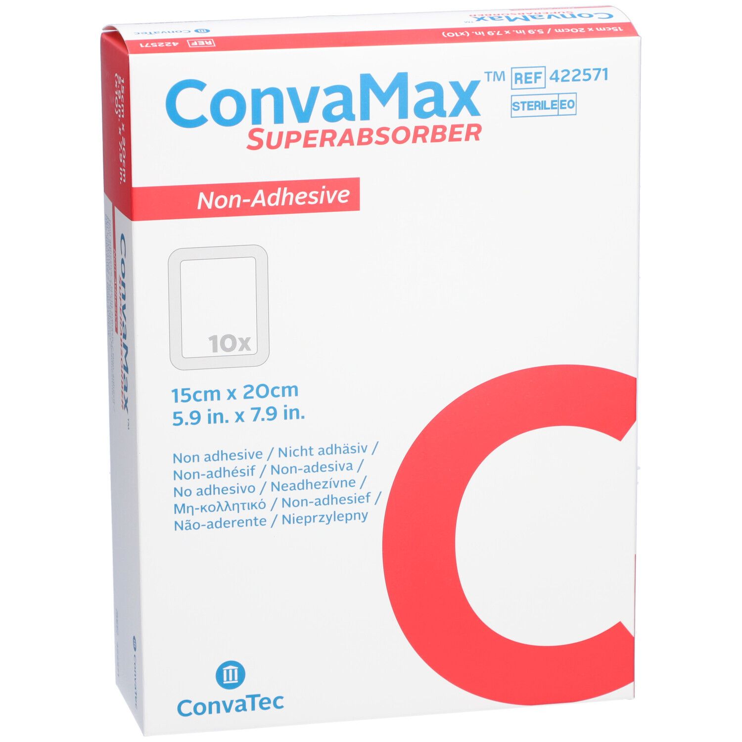 CONVAMAX Superabsorber Non-Adhesive - Pansement hydrocellulaire ...
