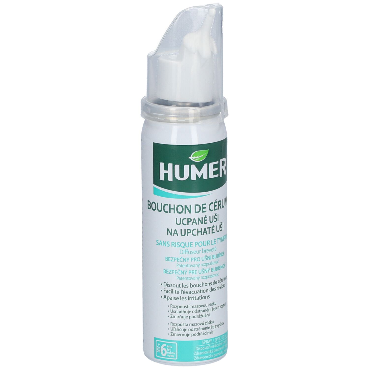 HUMER BOUCHON DE CÉRUMEN Spray auriculaire 50 ml - Redcare Pharmacie