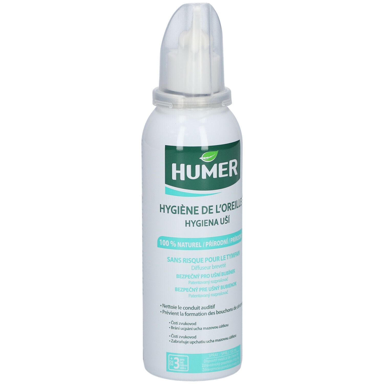 HUMER HYGIÈNE DE L’OREILLE Spray auriculaire 100 ml - Redcare Pharmacie