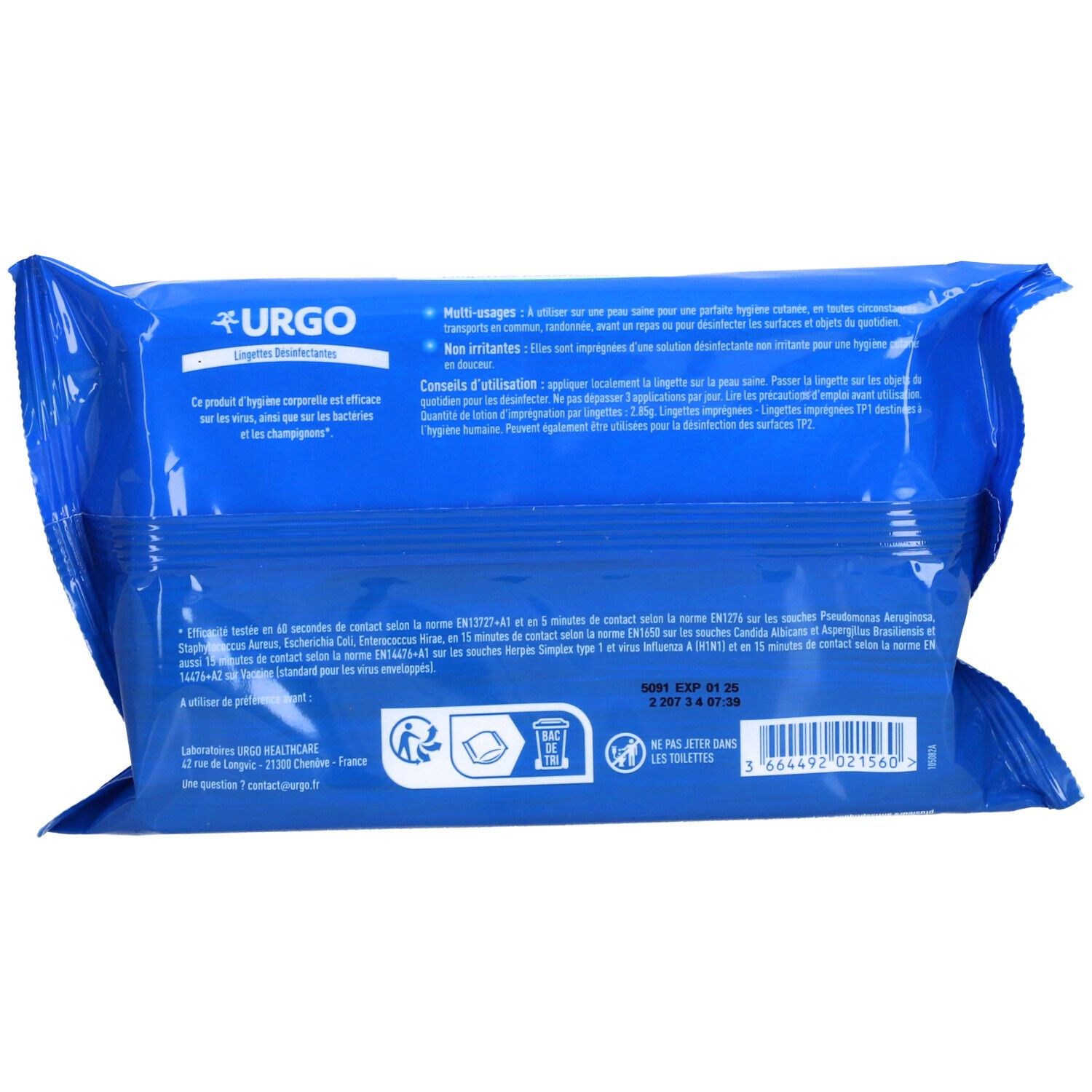 URGO Lingettes désinfectantes 50 pc(s) - Redcare Pharmacie