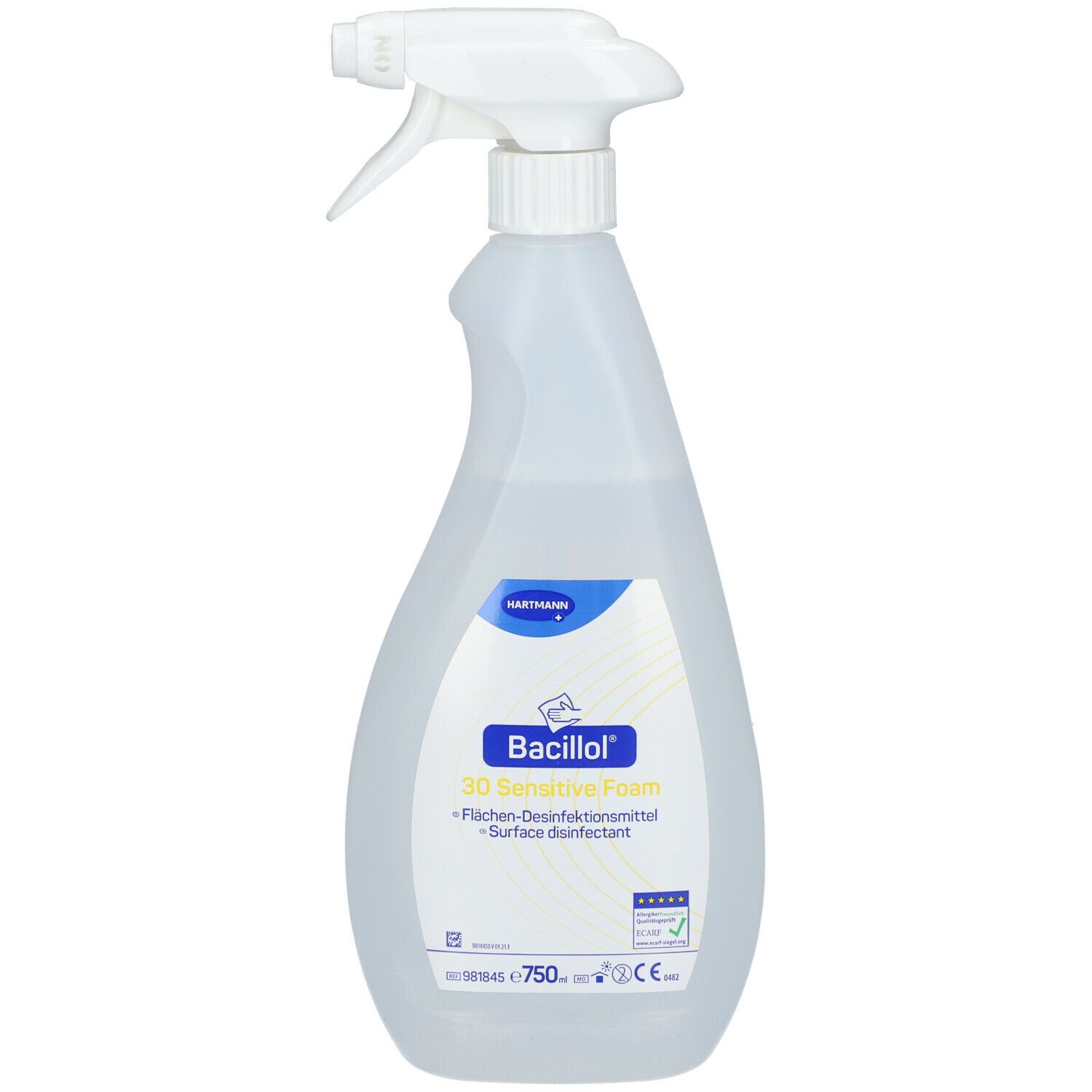 Bacillol® 30 Foam Désinfectant pour surfaces 750 ml - Redcare Pharmacie