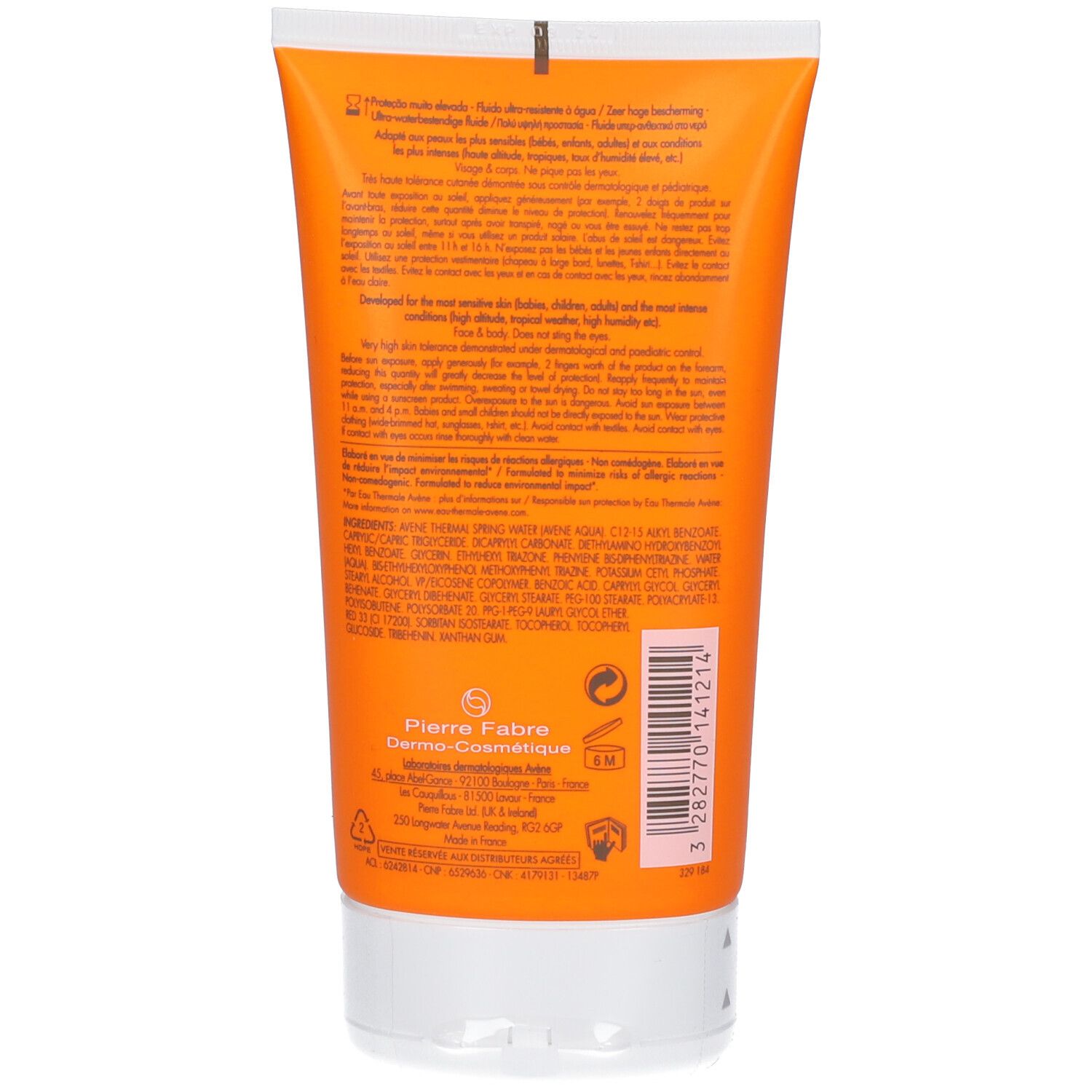 Avène Intense Protect SPF 50+ 150 ml - Redcare Pharmacie