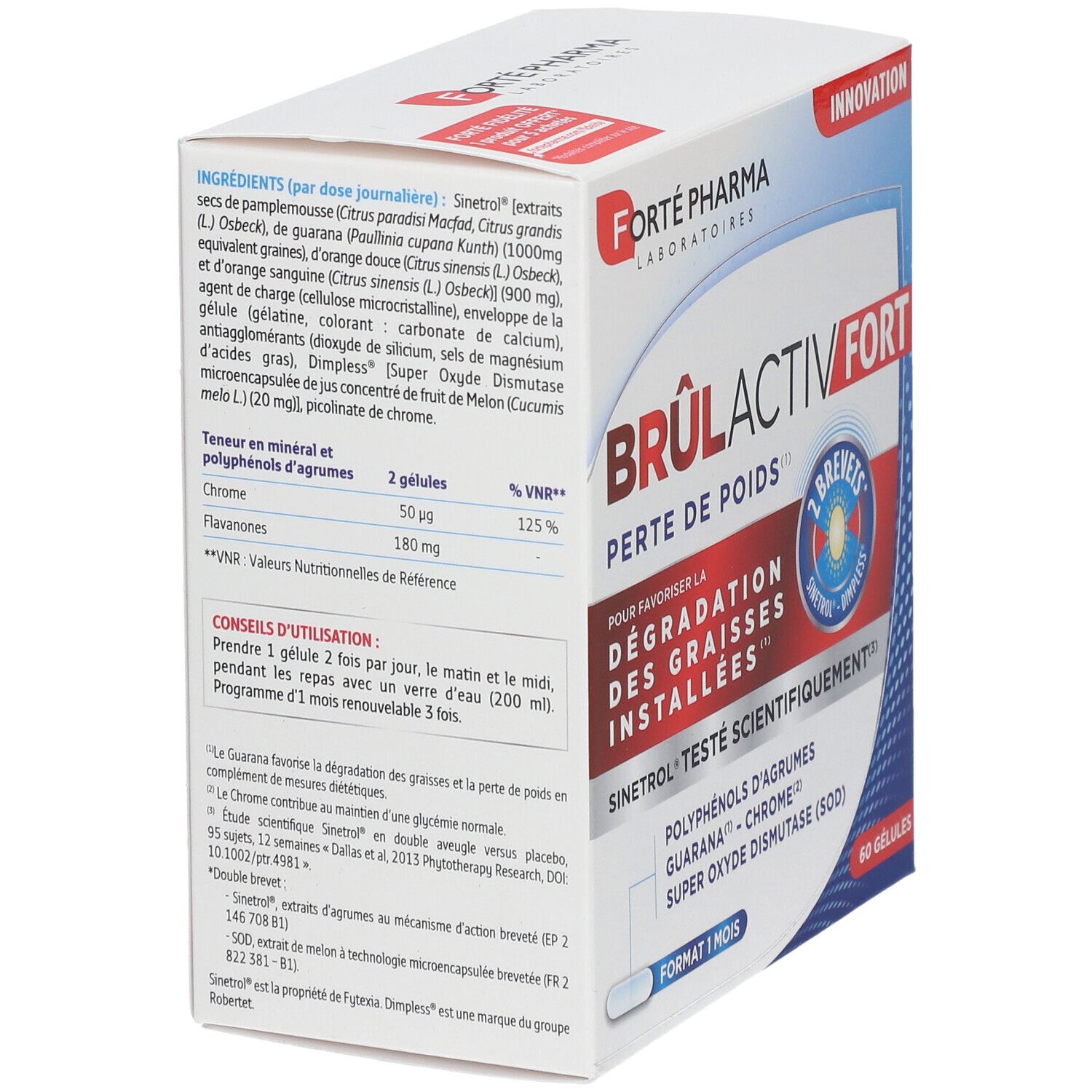 Forté Pharma BRÛLACTIV FORT 60 pc(s) - Redcare Pharmacie