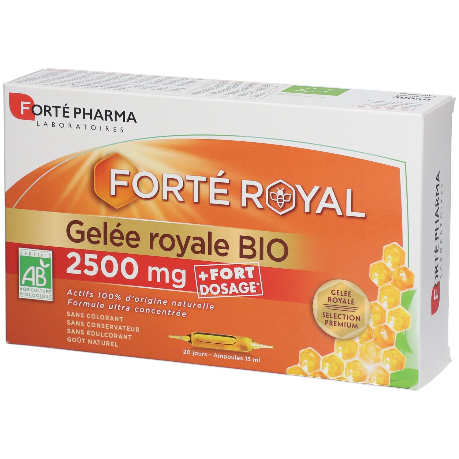 Forté Pharma Forté Royal Gelée royale 2500 mg BIO 200 ml - Redcare ...