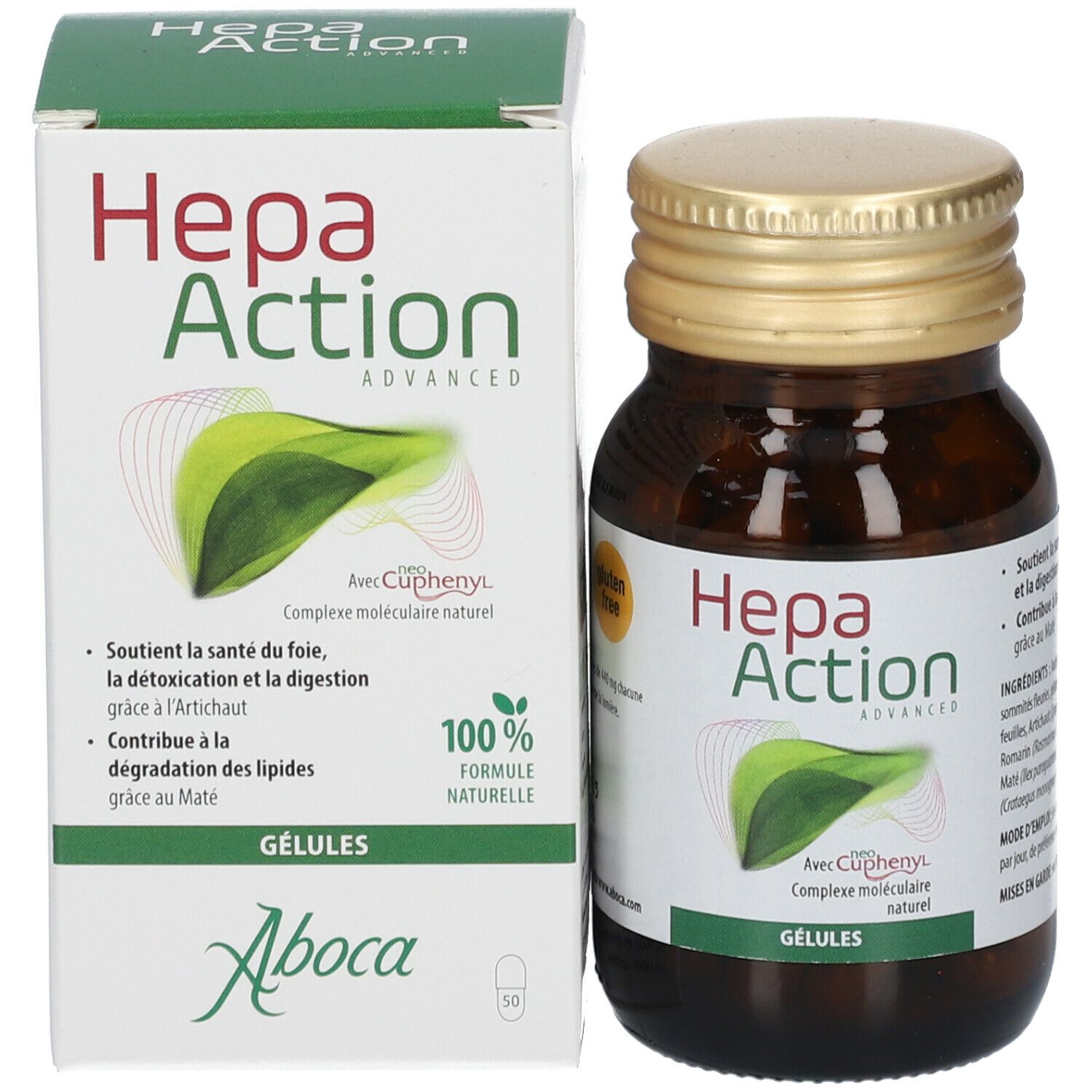 HEPA ACTION ADVANCED - 50 gélules 50 pc(s) - Redcare Pharmacie