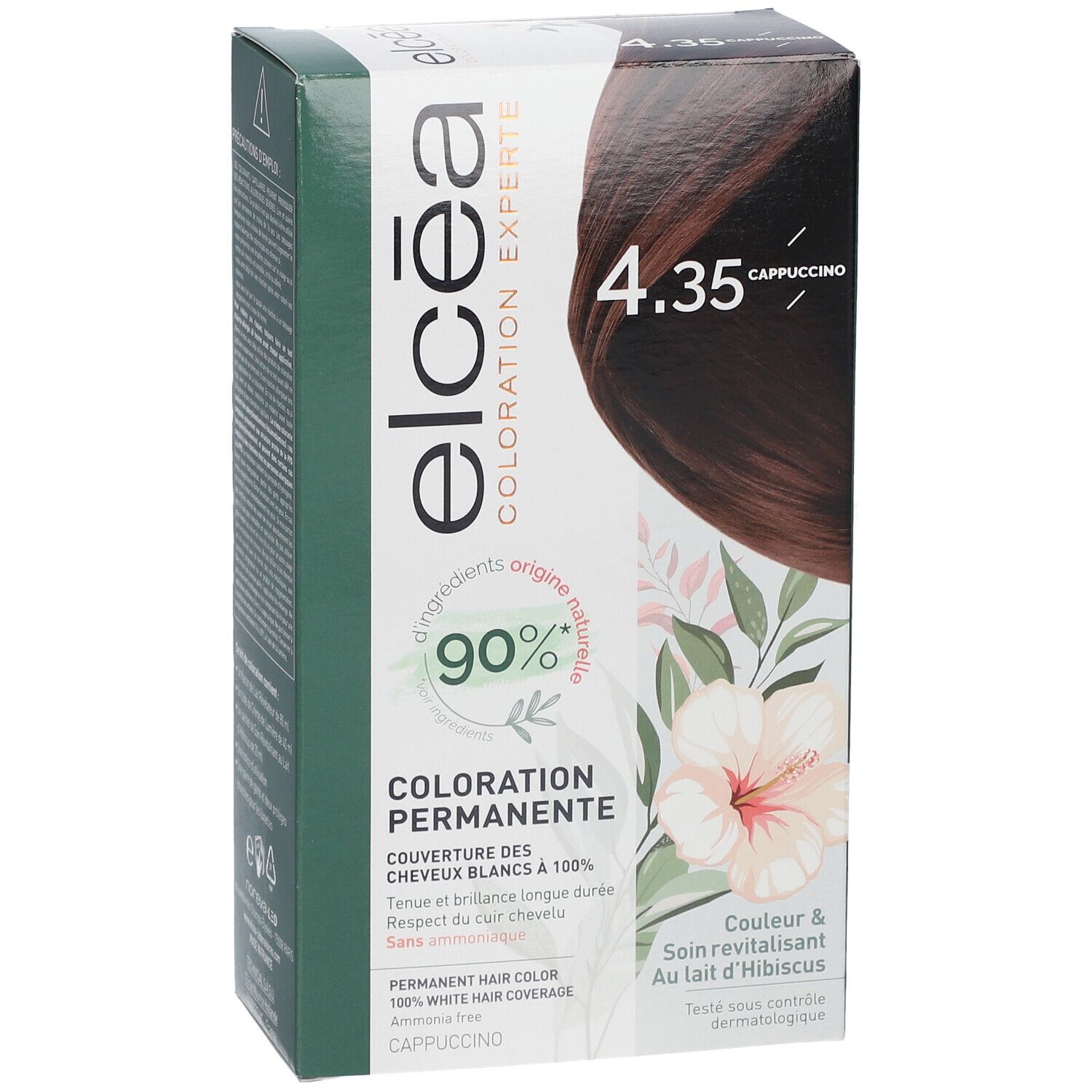 elcéa Coloration Permanente Capuccino – 4.35 140 ml - Redcare Pharmacie