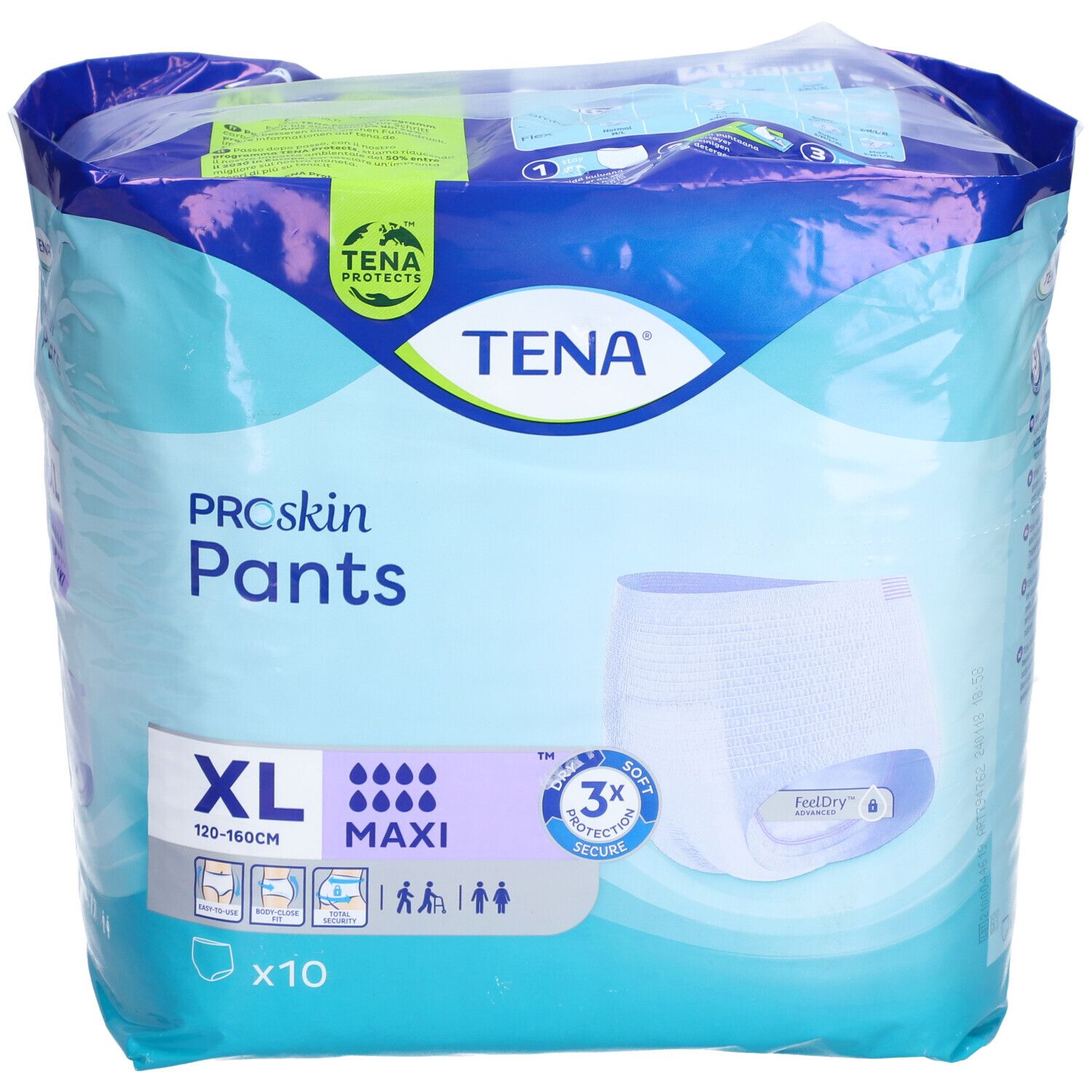 TENA® ProSkin Pants Maxi Extra Large 10 pc(s) - Redcare Pharmacie