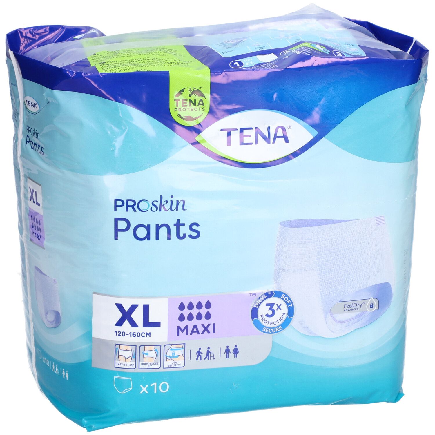 TENA® ProSkin Pants Maxi Extra Large 10 pc(s) - Redcare Pharmacie