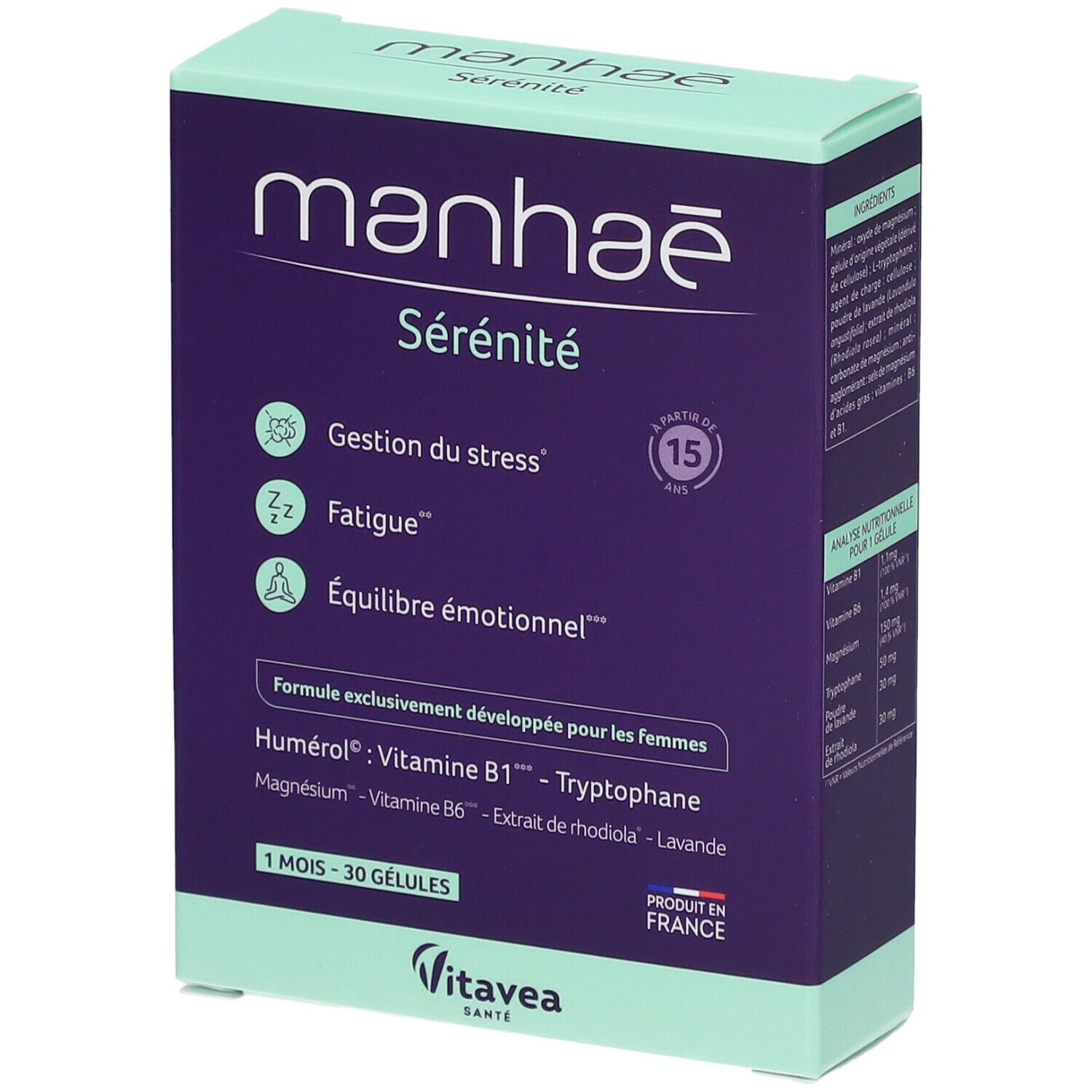 MANHAE Sérénité 30 pc(s) - Redcare Pharmacie