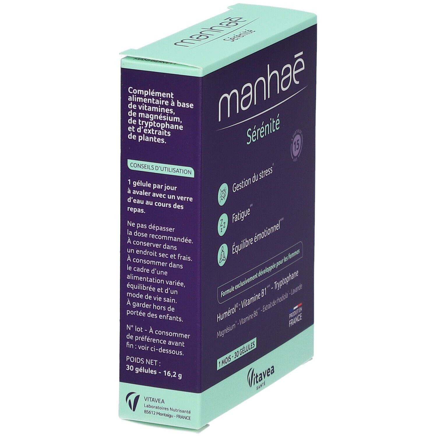 MANHAE Sérénité 30 pc(s) - Redcare Pharmacie