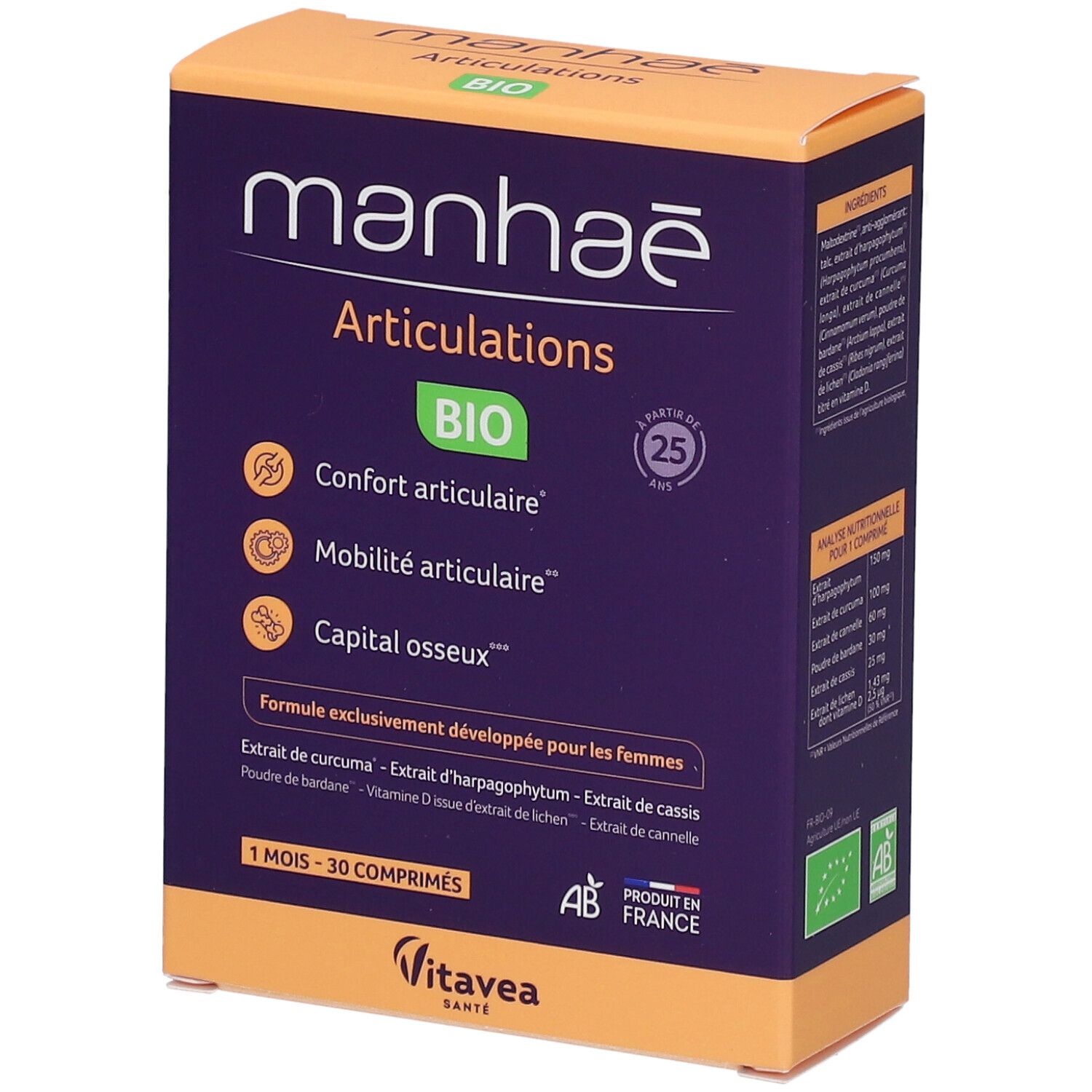 MANHAE Articulations bio 30 pc(s) - Redcare Pharmacie