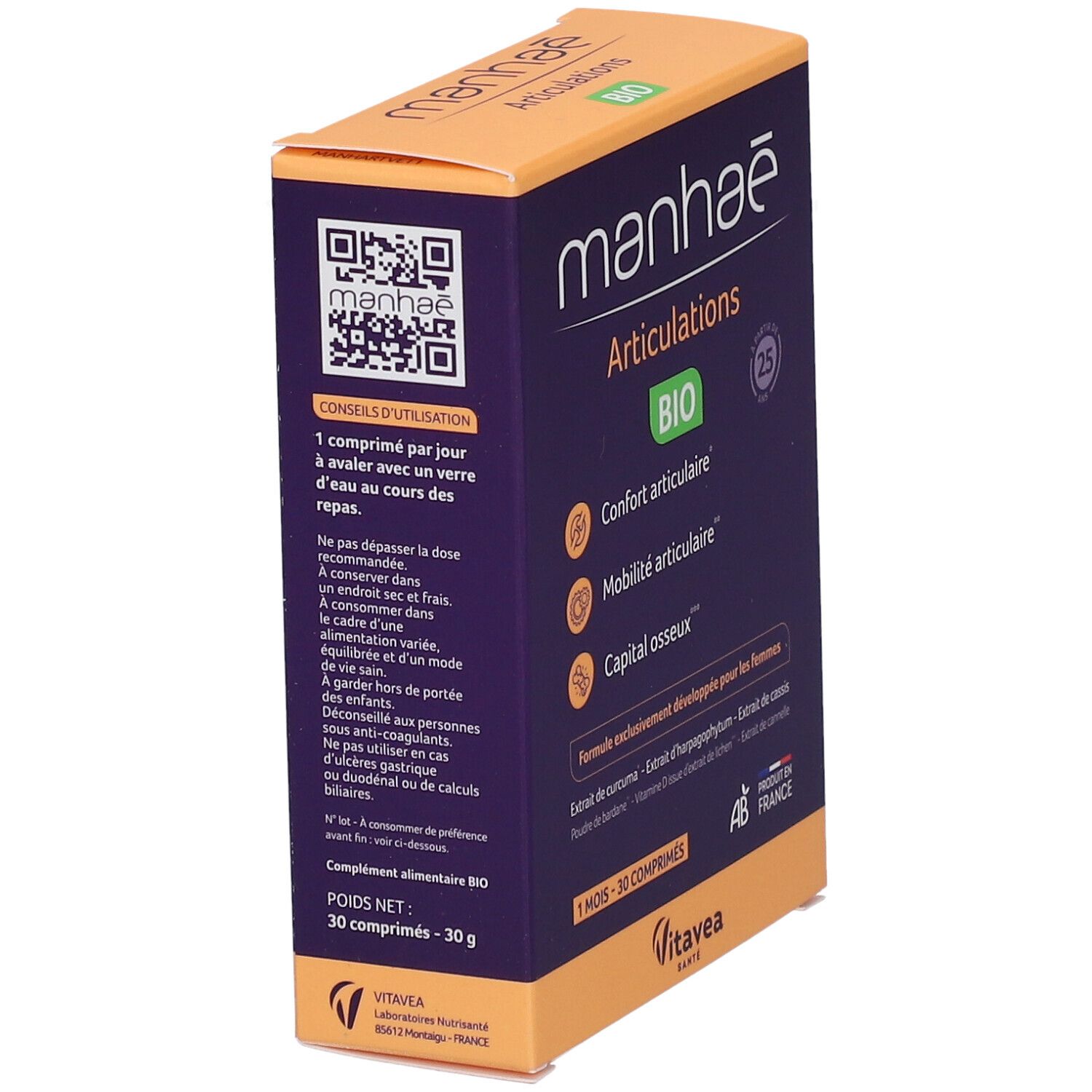 MANHAE Articulations bio 30 pc(s) - Redcare Pharmacie