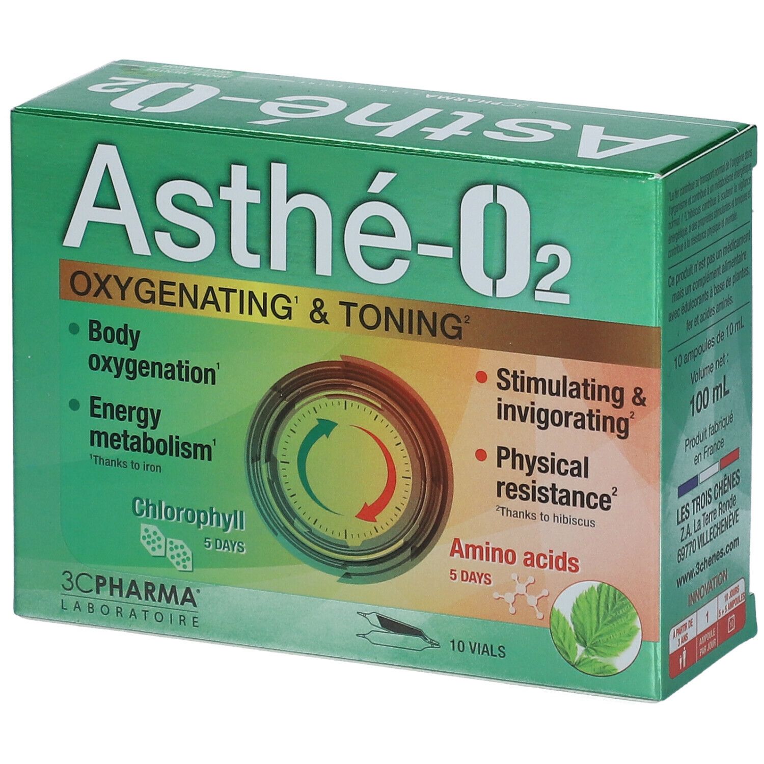 3C PHARMA® Asthé O2 100 ml - Redcare Pharmacie