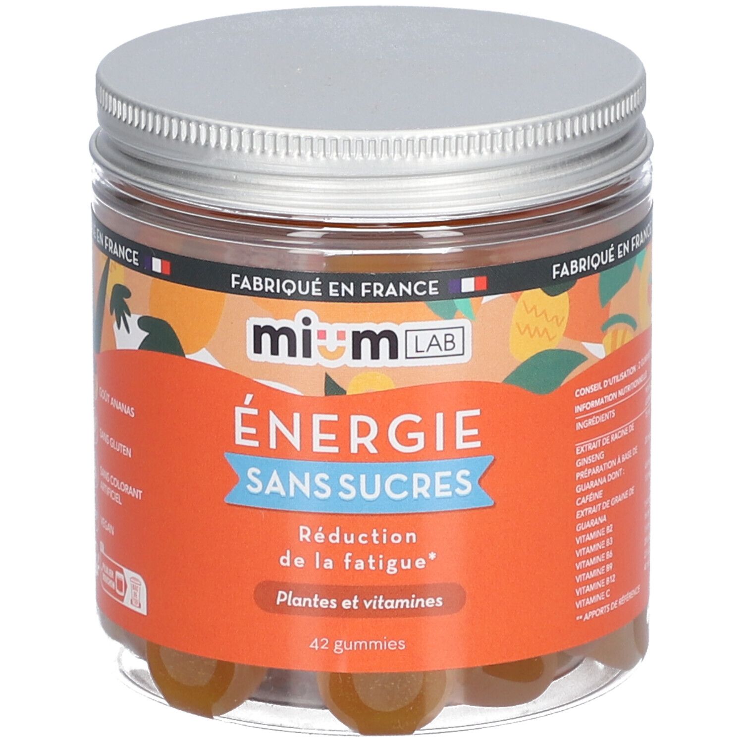 Mium Lab Gummies Energie 42 pc(s) - Redcare Pharmacie