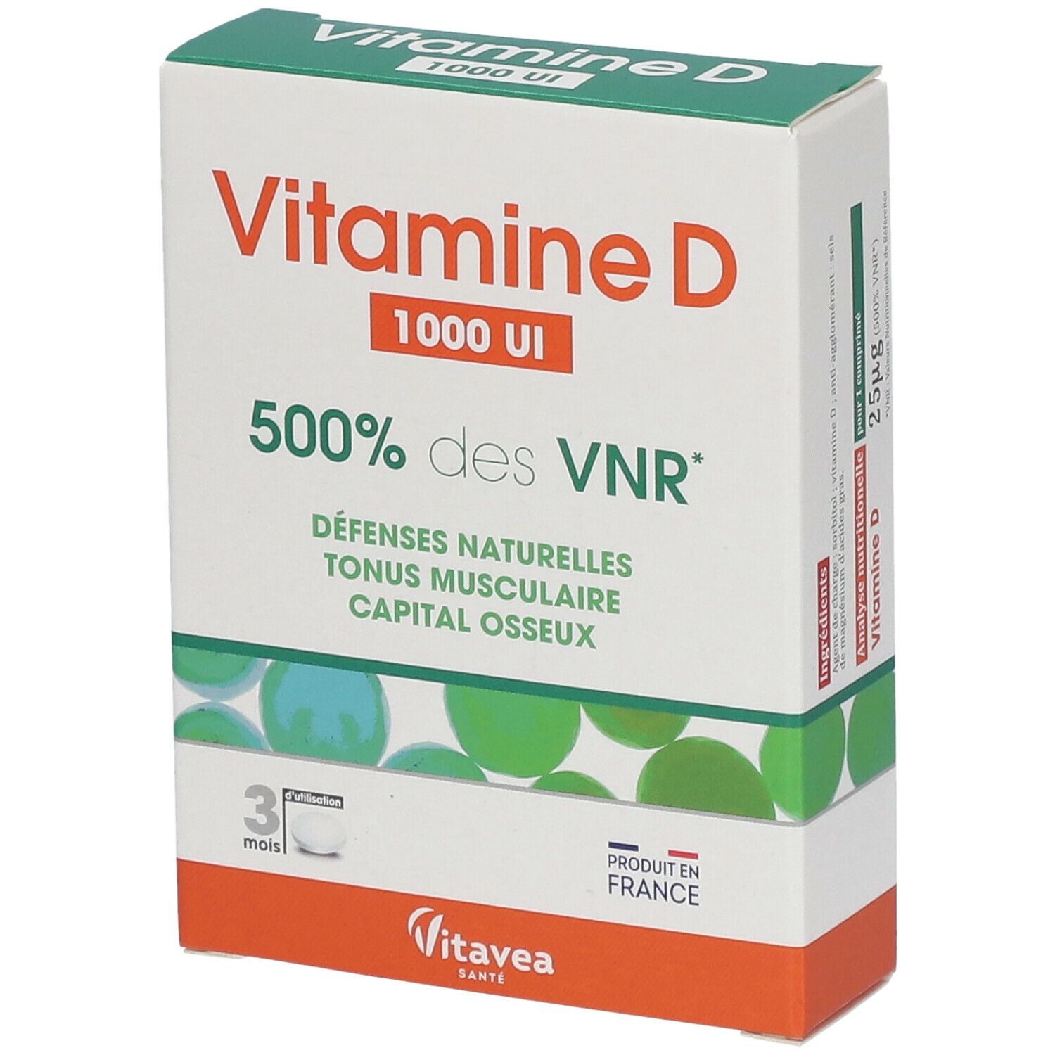 VITAVEA Vitamune D 1000UI 90 pc(s) - Redcare Pharmacie