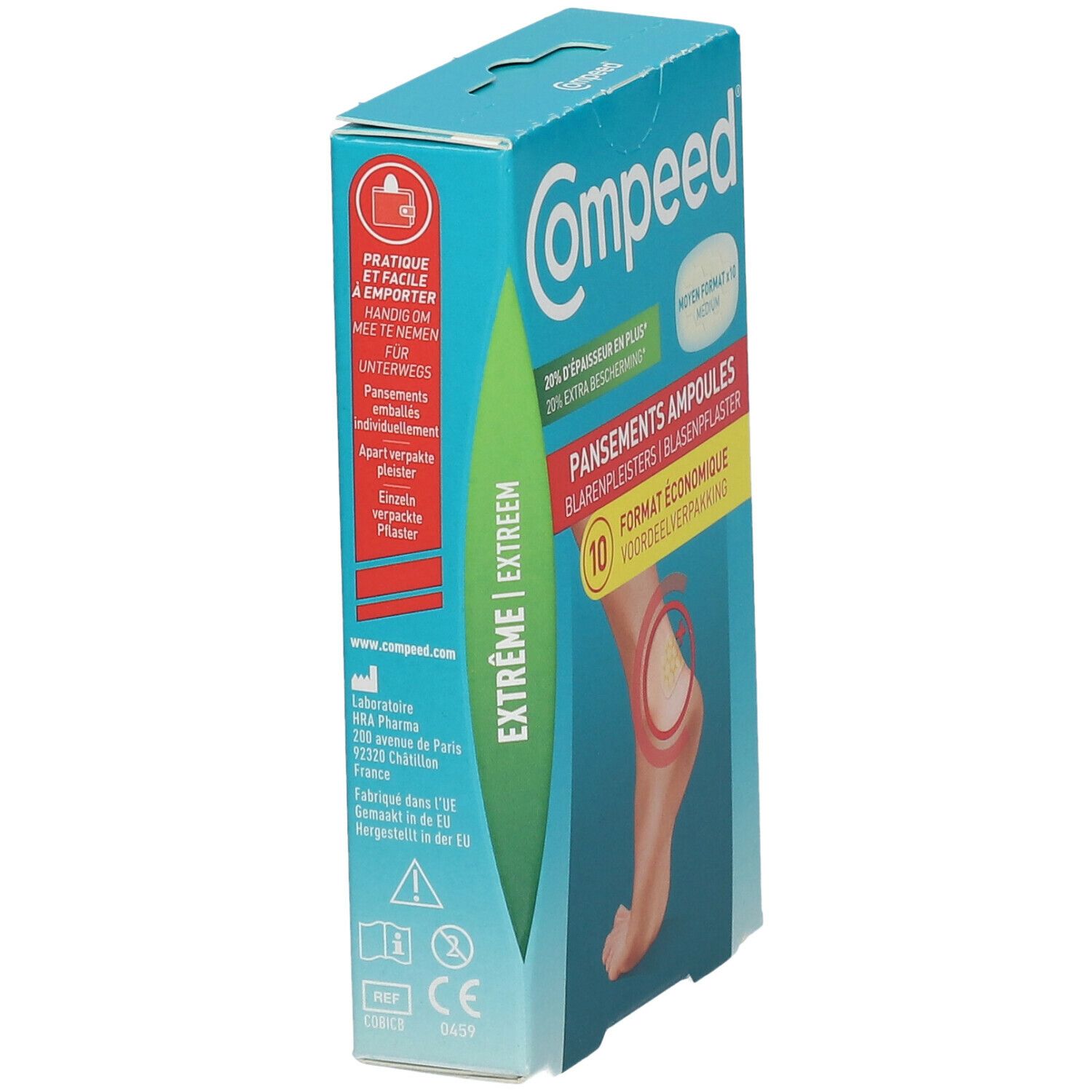 Compeed® - Pansements Ampoules Extrême x10 10 pc(s) - Redcare Pharmacie