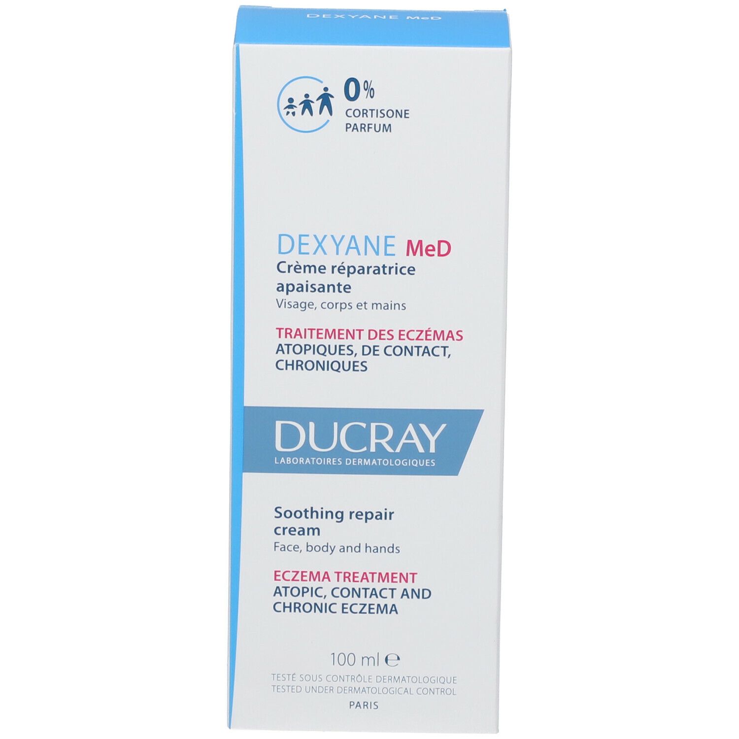 DUCRAY Dexyane MeD Crème Réparatrice Apaisante 100 ml - Redcare Pharmacie