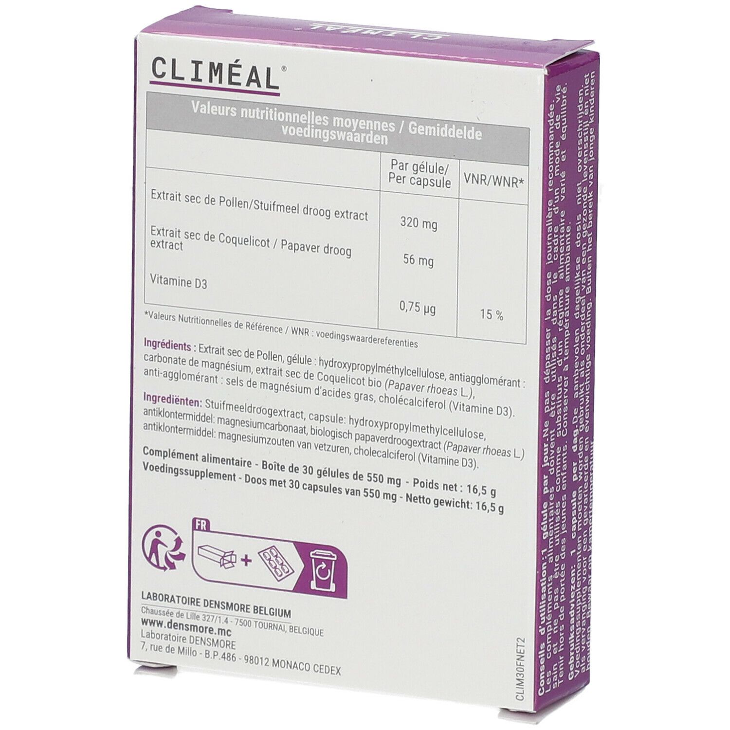 DENSMORE Climeal® 30 pc(s) - Redcare Pharmacie