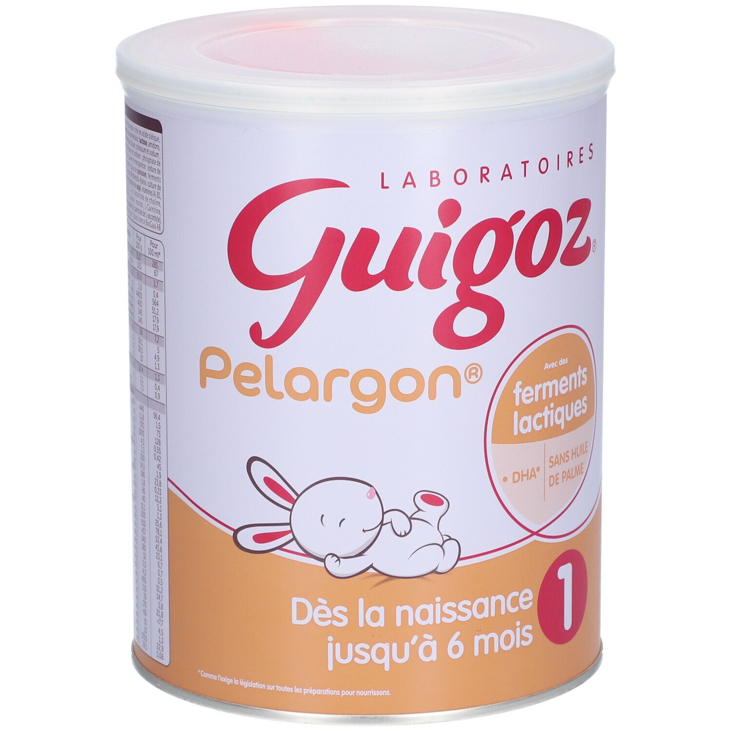 GUIGOZ® Pelargon® 1 Lait 1er âge 780 g - Redcare Pharmacie