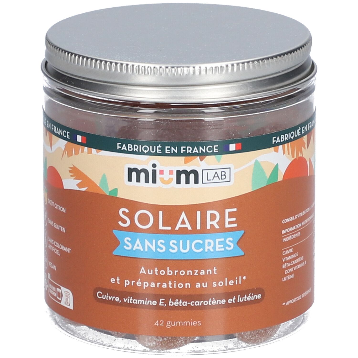 Mium Lab Gummies Solaire 42 pc(s) - Redcare Pharmacie