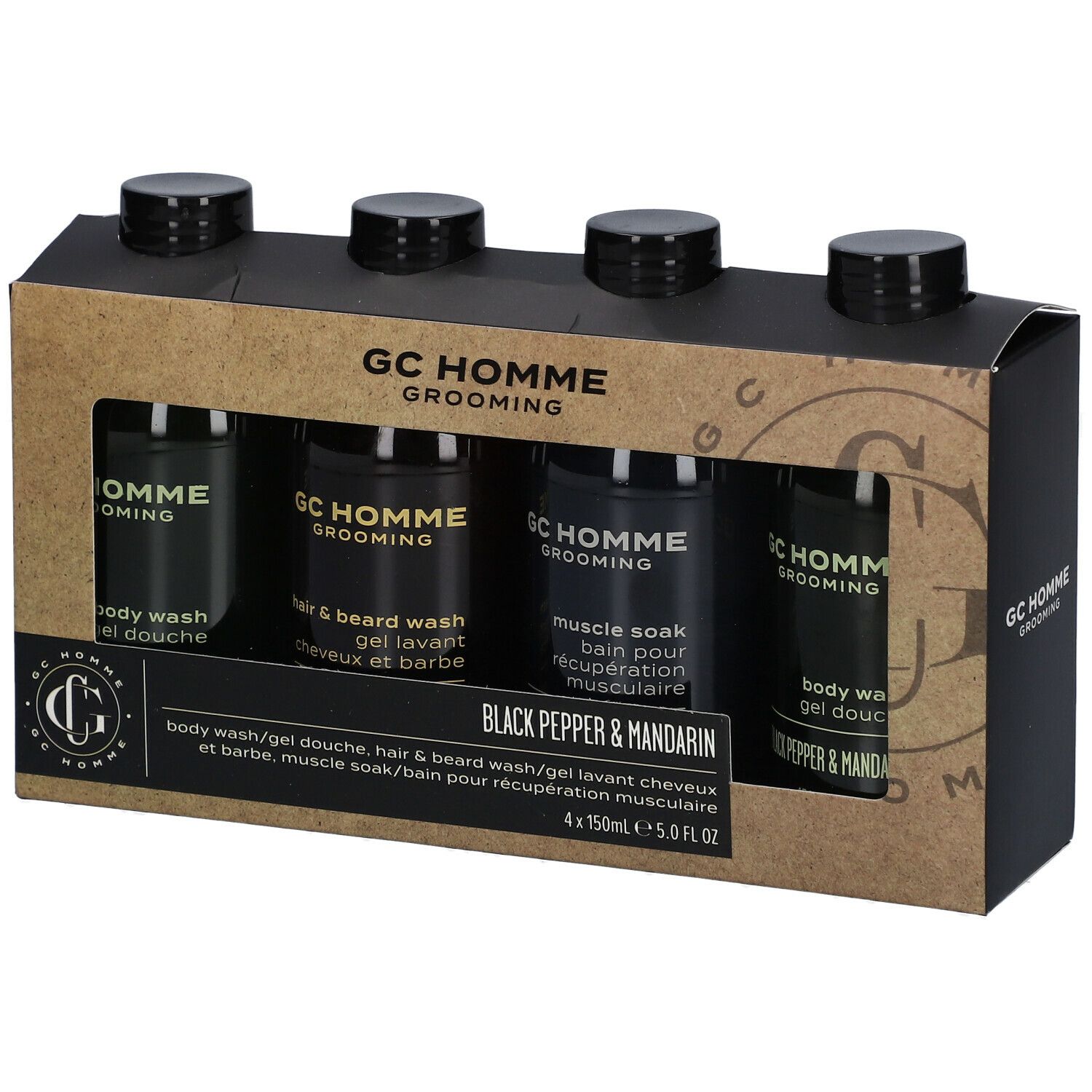 The Luxury Bathing Company Coffret GC HOMME Bathing Line Up - Poivre ...