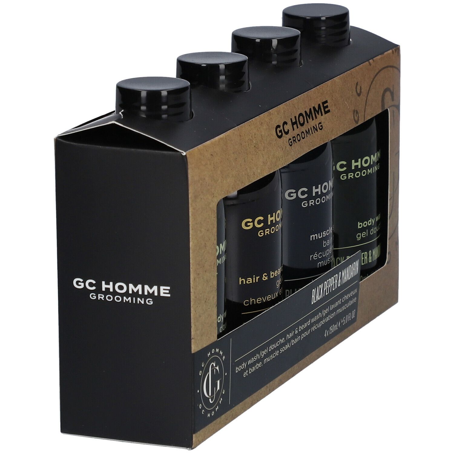 The Luxury Bathing Company Coffret GC HOMME Bathing Line Up - Poivre ...