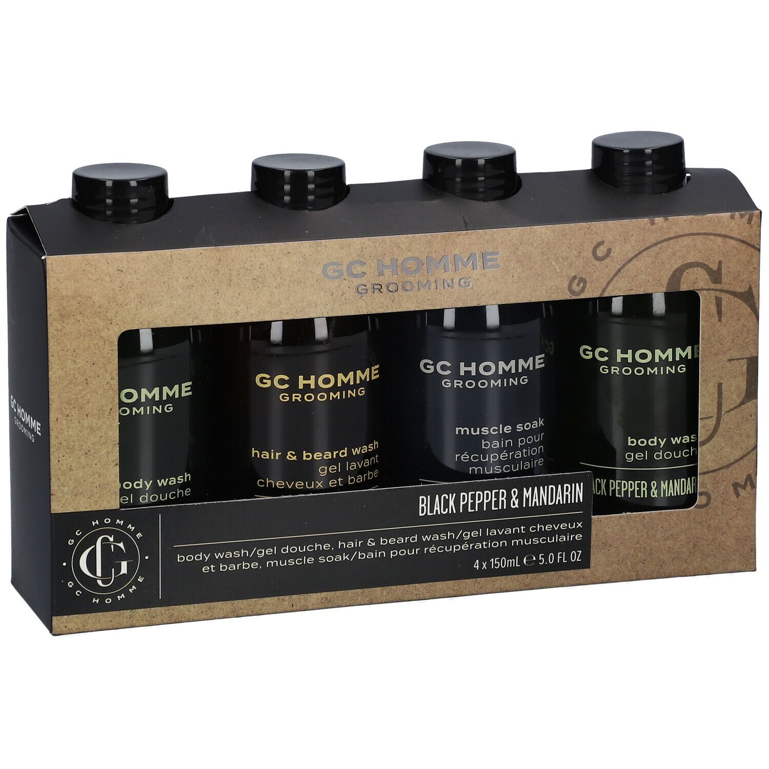 The Luxury Bathing Company Coffret GC HOMME Bathing Line Up - Poivre ...