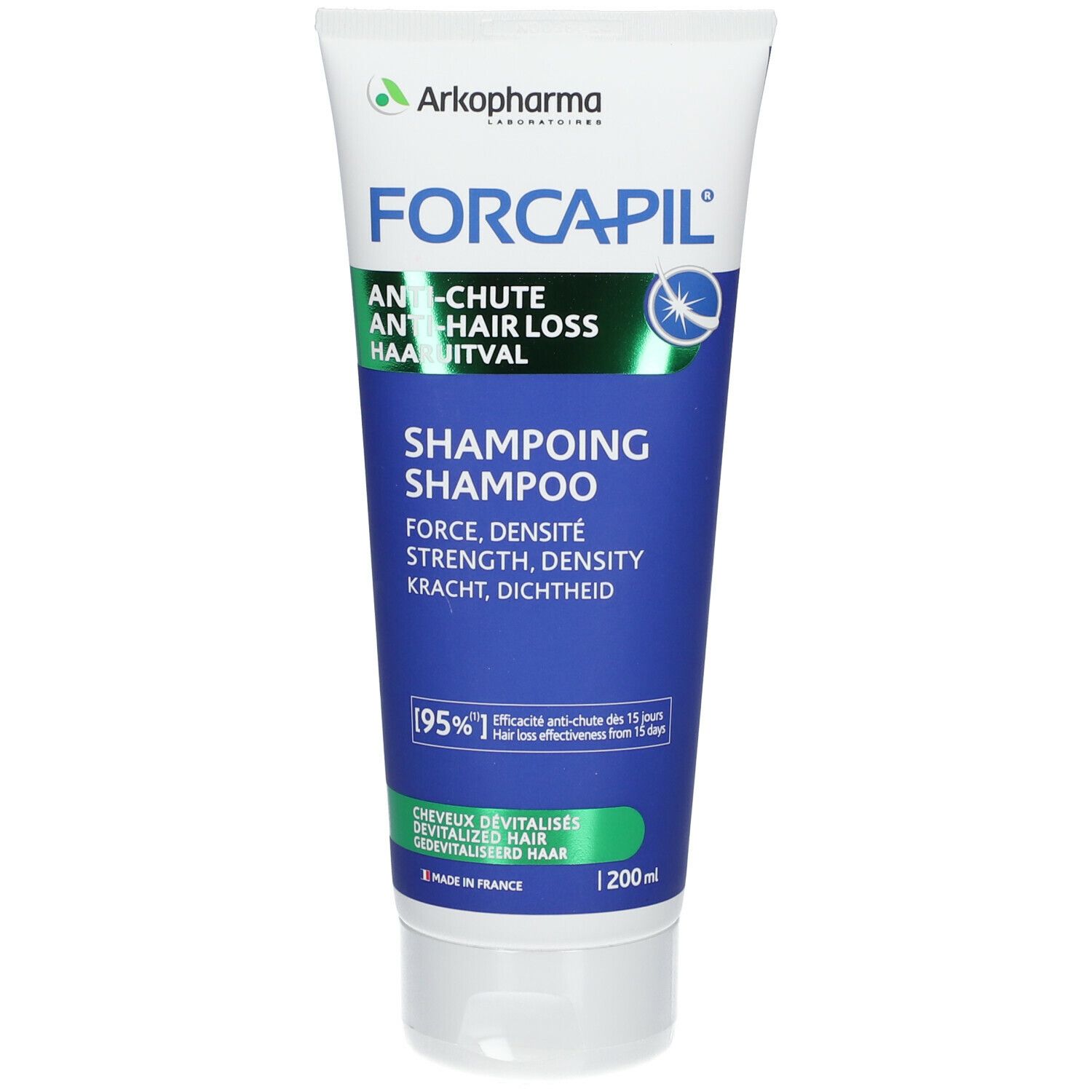 Arkopharma FORCAPIL® Shampoing Anti-chute 200 ml - Redcare Pharmacie