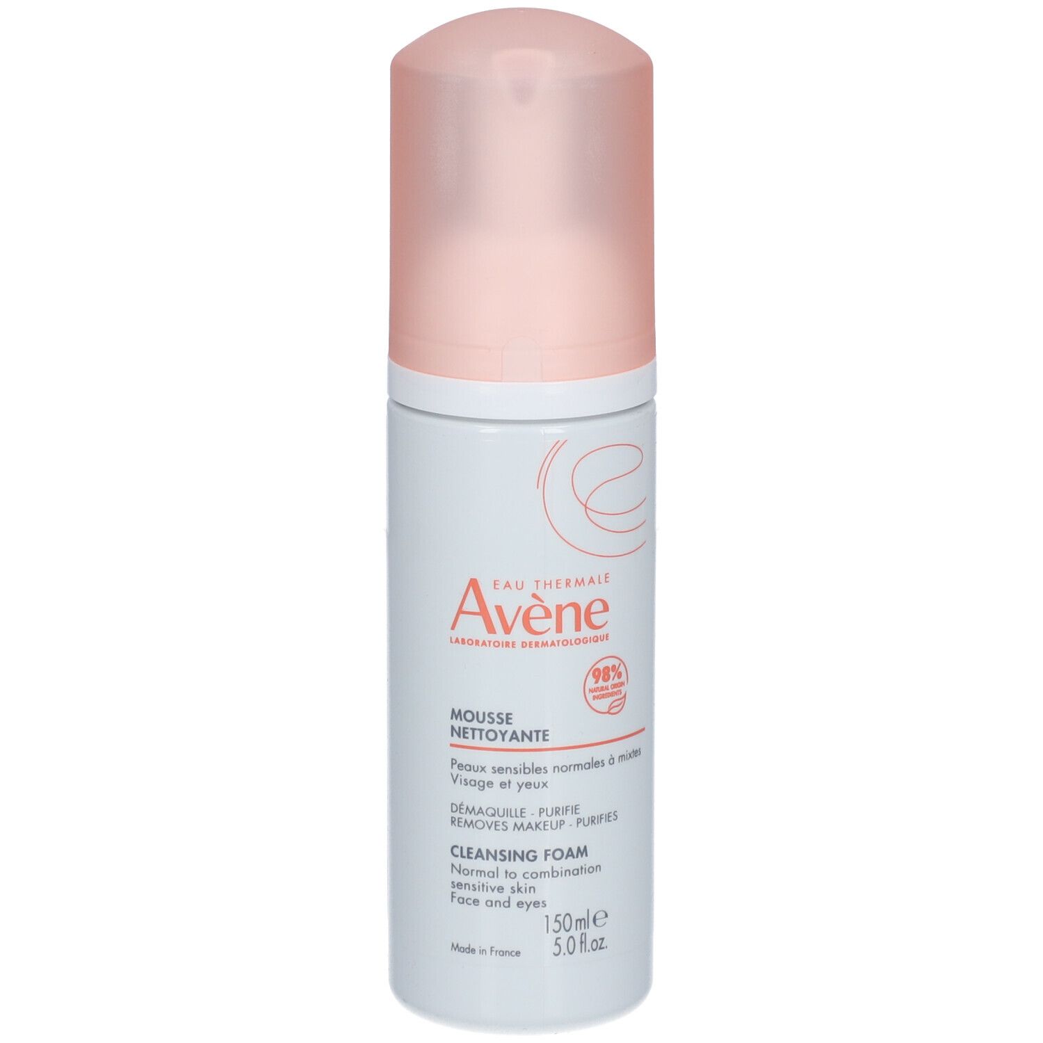 Avène Mousse nettoyante 150 ml - Redcare Pharmacie
