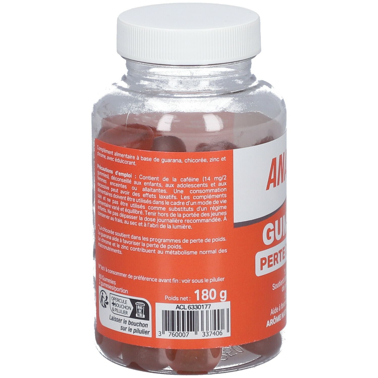 ANACA3 Gummies Perte de Poids 60 pc(s) - Redcare Pharmacie