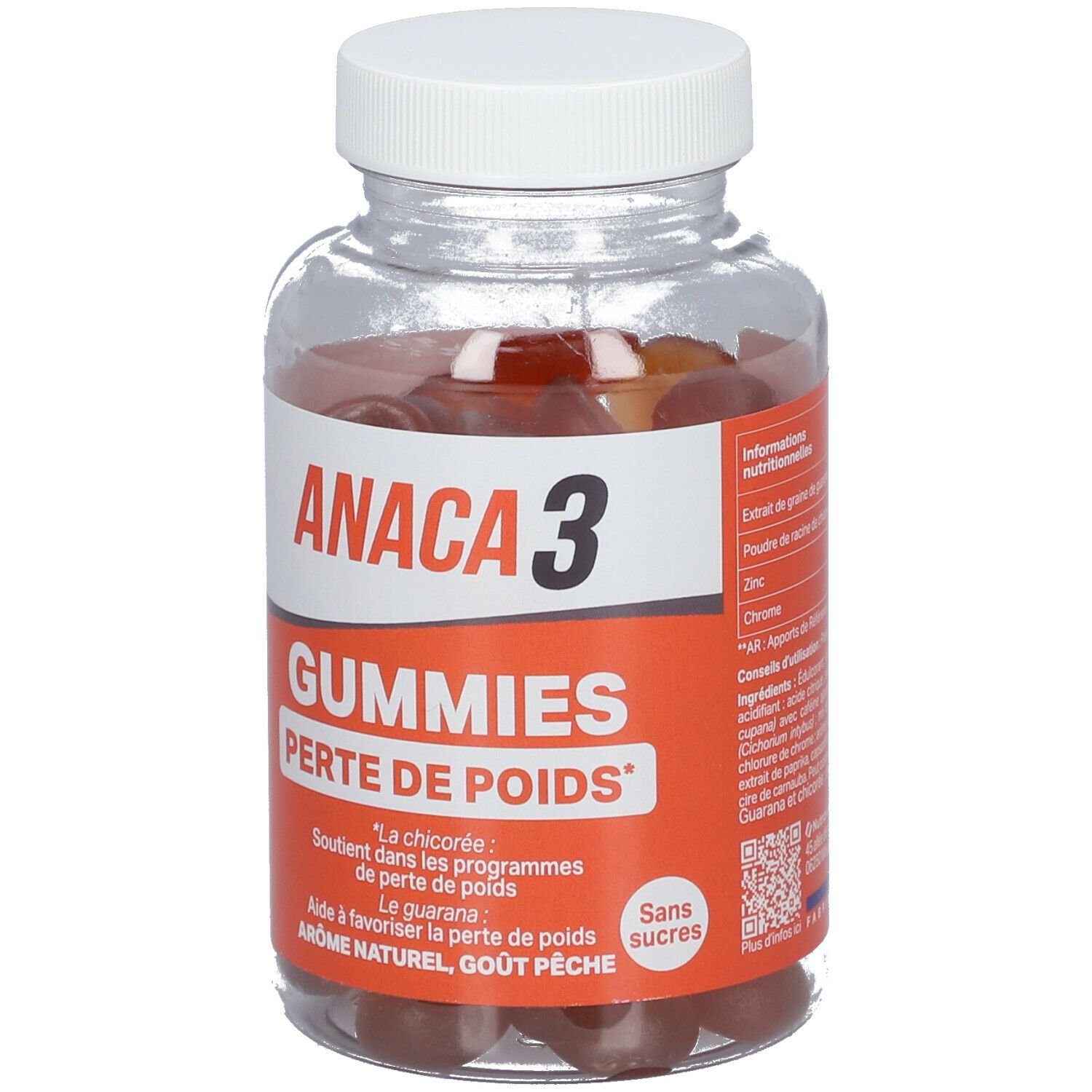 ANACA3 Gummies Perte de Poids 60 pc(s) - Redcare Pharmacie