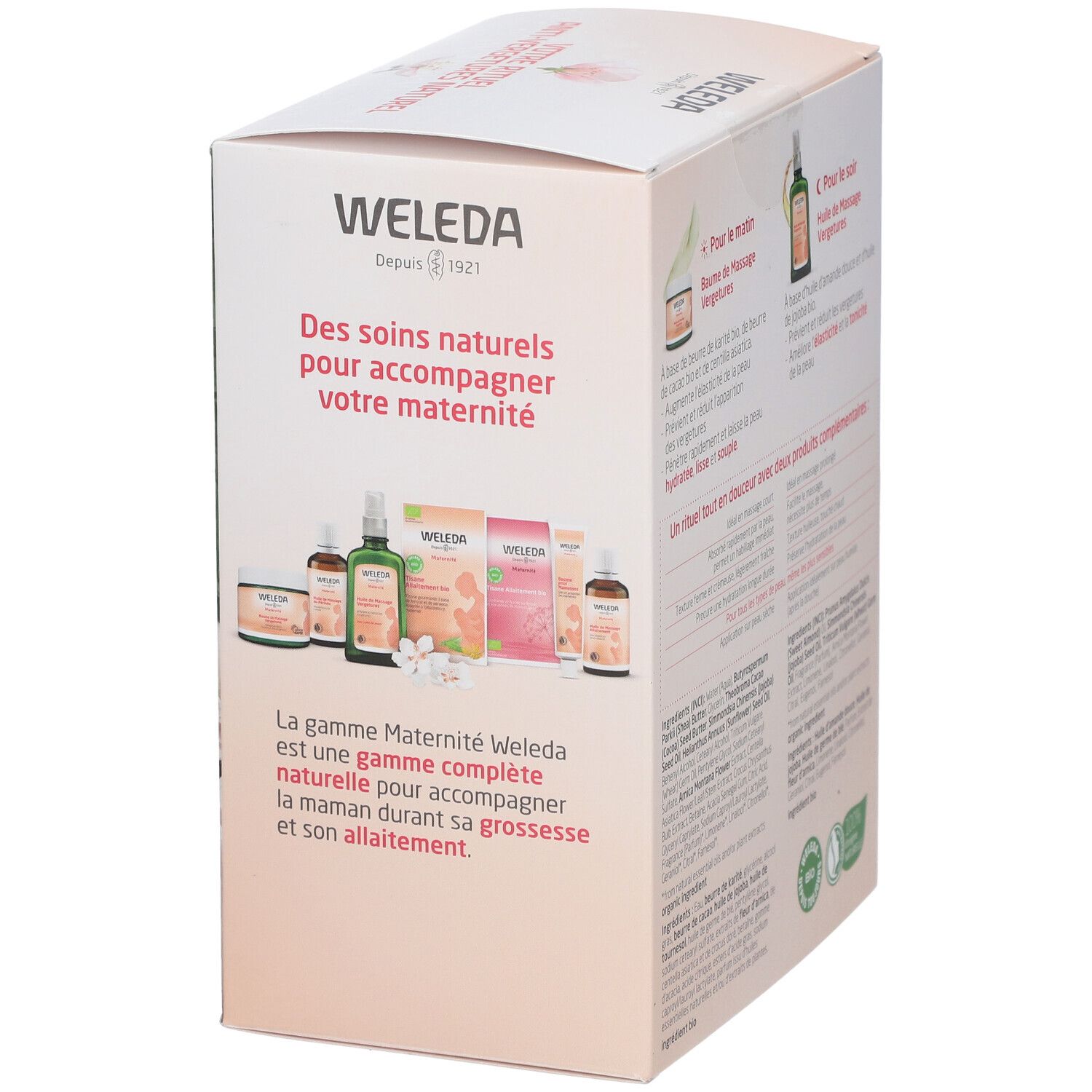 WELEDA Coffret Rituel Anti-vergetures Naturel 250 ml - Redcare Pharmacie