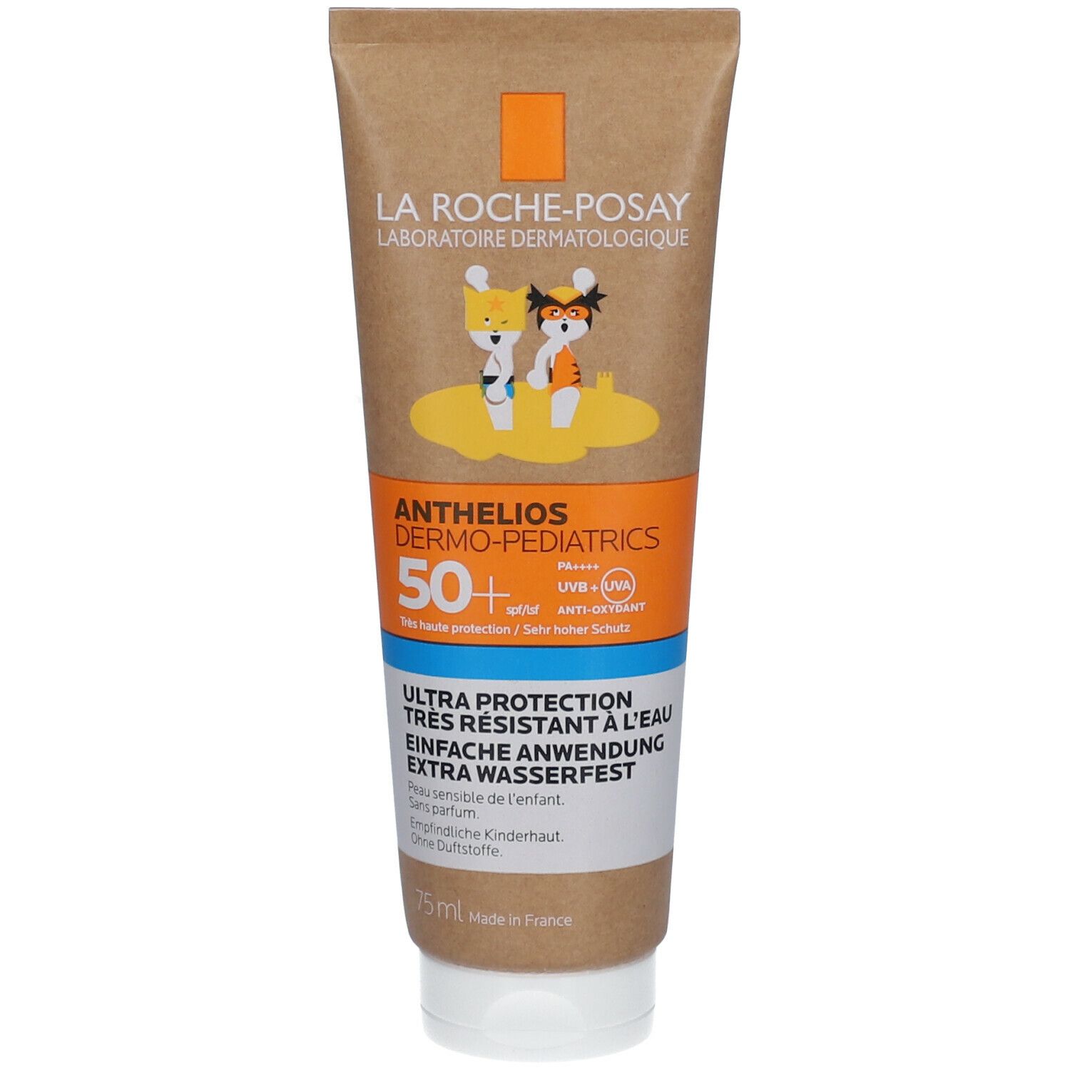LA ROCHE POSAY ANTHELIOS Dermo Pediatrics Lait Solaire SPF 50+ Tube Eco ...