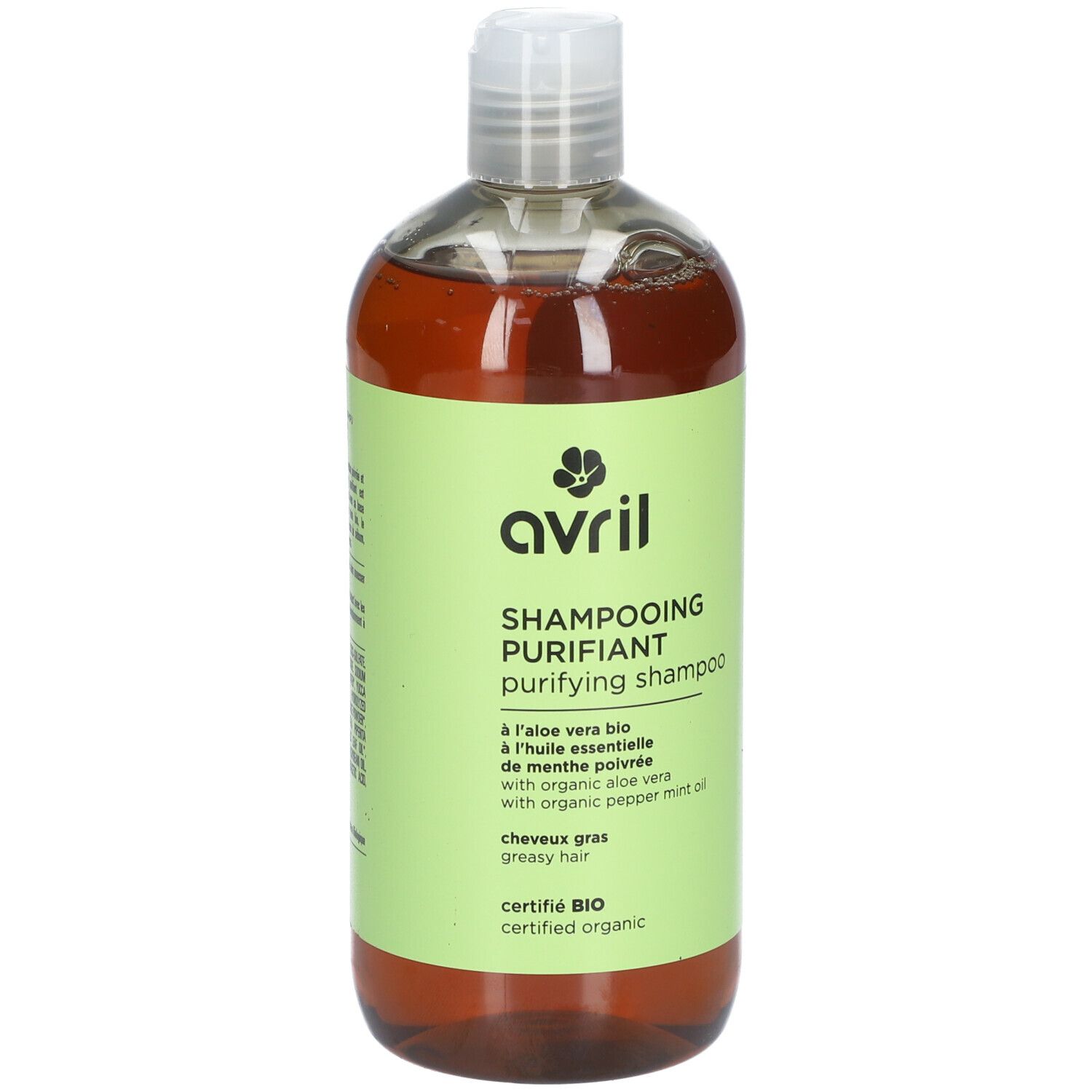 Avril Shampooing Purifiant Certifié BIO 500 ml - Redcare Pharmacie