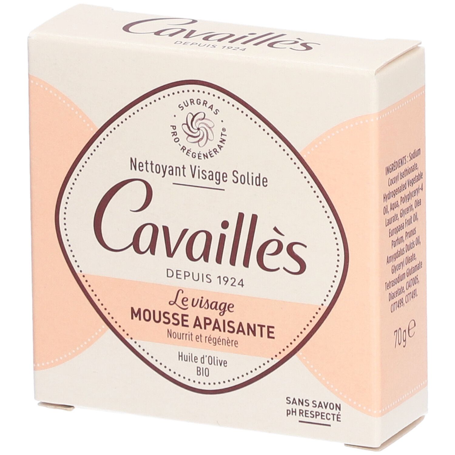 Cavaillès Mousse Apaisante Solide 70 g - Redcare Pharmacie