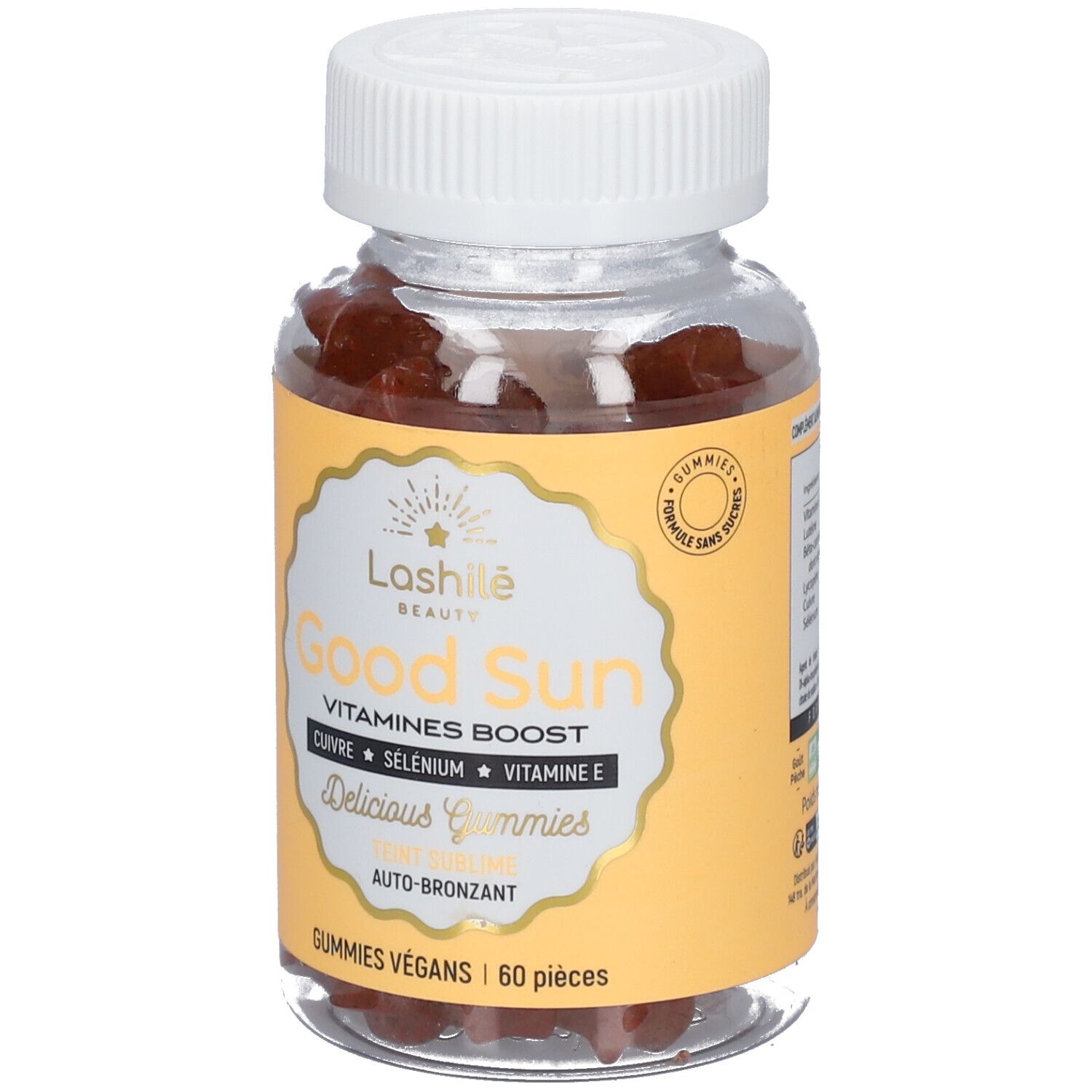 Lashilé Beauty Good Sun Vitamines Auto-bronzant S/S Gummies 60 pc(s ...