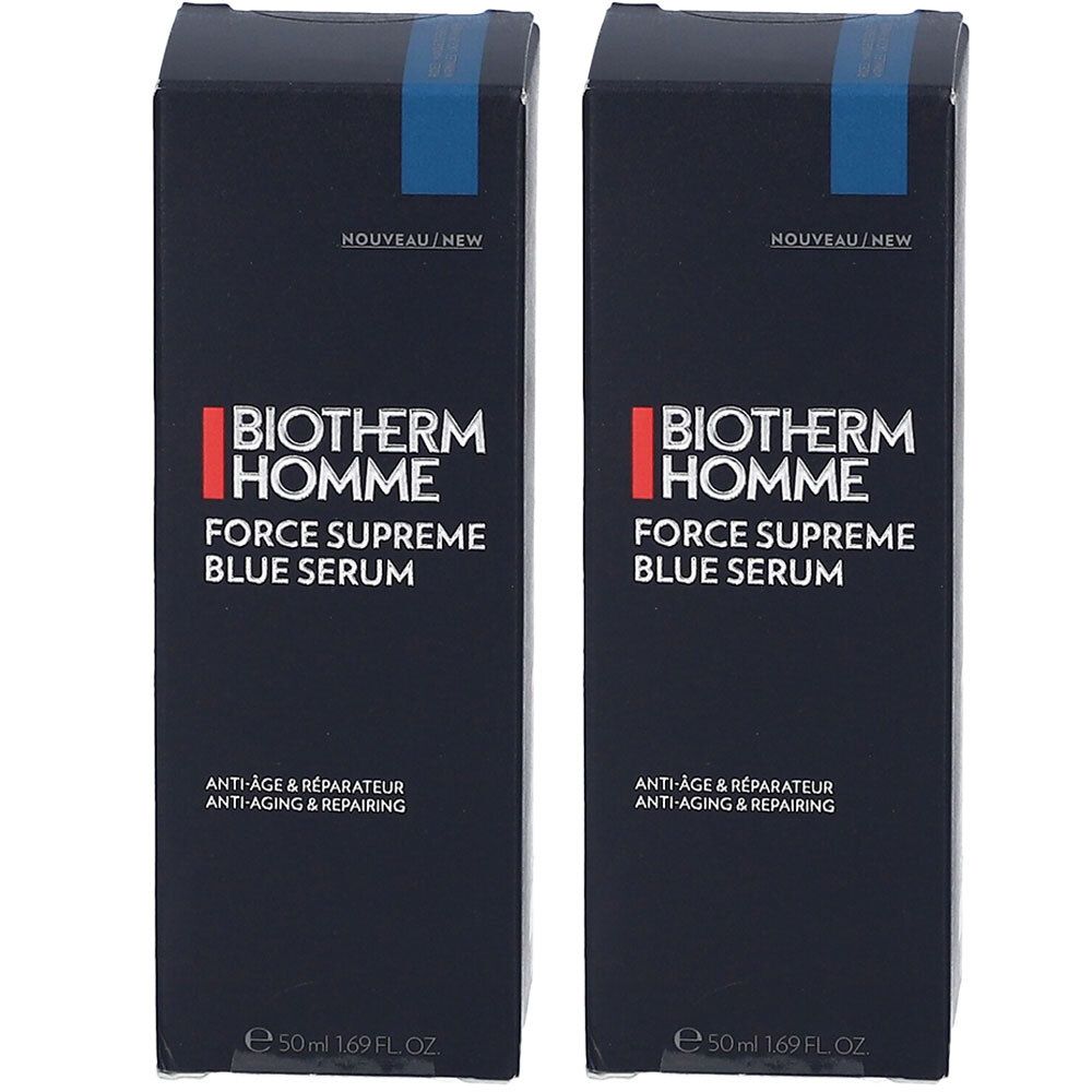 BIOTHERM Homme Force Supreme sérum anti-âge expert anti rides Blue Pro ...