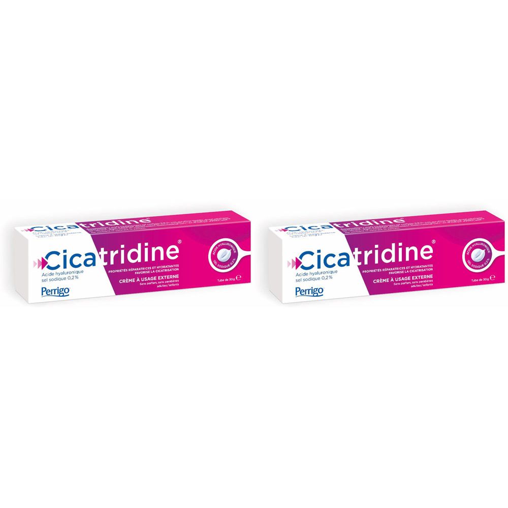Cicatridine - Crème favorisant la cicatrisation à l'Acide Hyaluronique ...