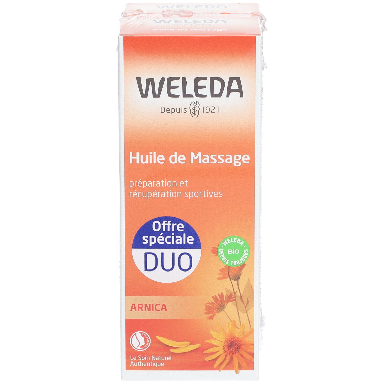 WELEDA Huile de Massage à l'Arnica DUO 200 ml - Redcare Pharmacie