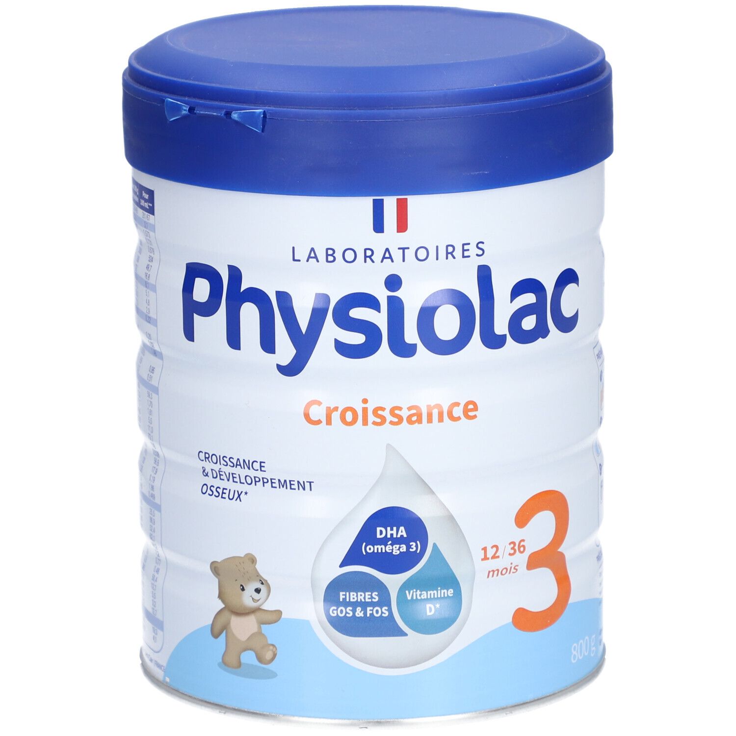 LABORATOIRES PHYSIOLAC Lait de Croissance 3 800 g - Redcare Pharmacie