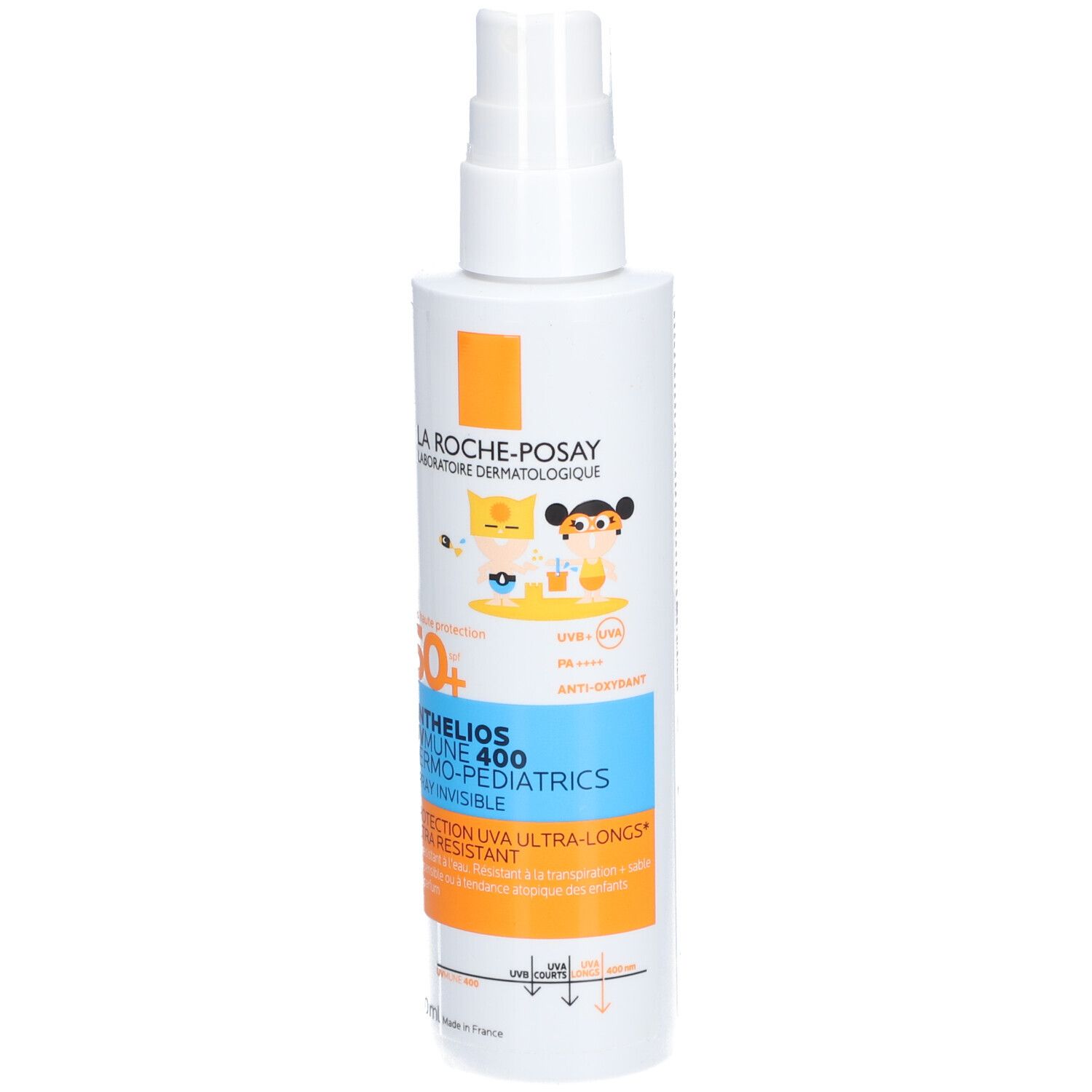 Anthelios UV MUNE 400 Dermo-Pediatrics spray invisible SPF50+ 200ml 250 ...