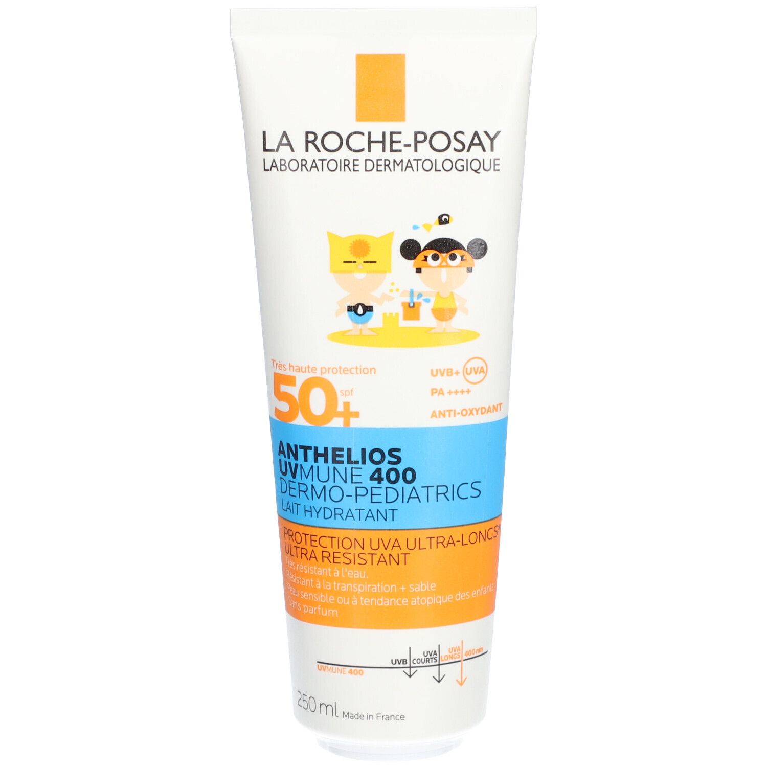 LA ROCHE-POSAY Anthelios Dermo Kids Lait SPF 50+ 250 ml - Redcare Pharmacie