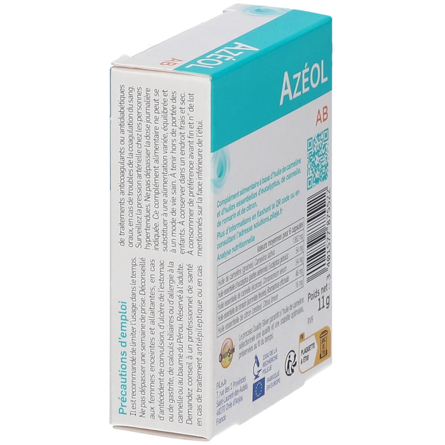 Phytoprevent Azéol AB 30 pc(s) - Redcare Pharmacie