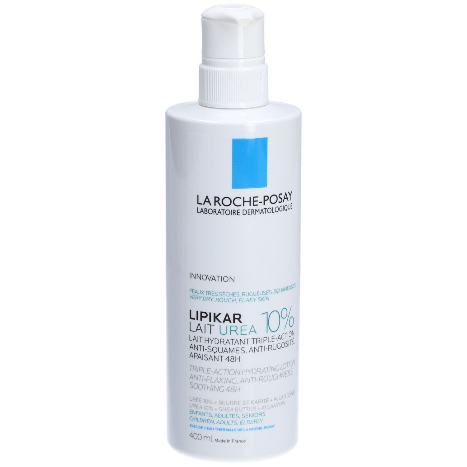 La roche posay lipikar hydratant lait urea 10% 400 ml - Redcare Pharmacie